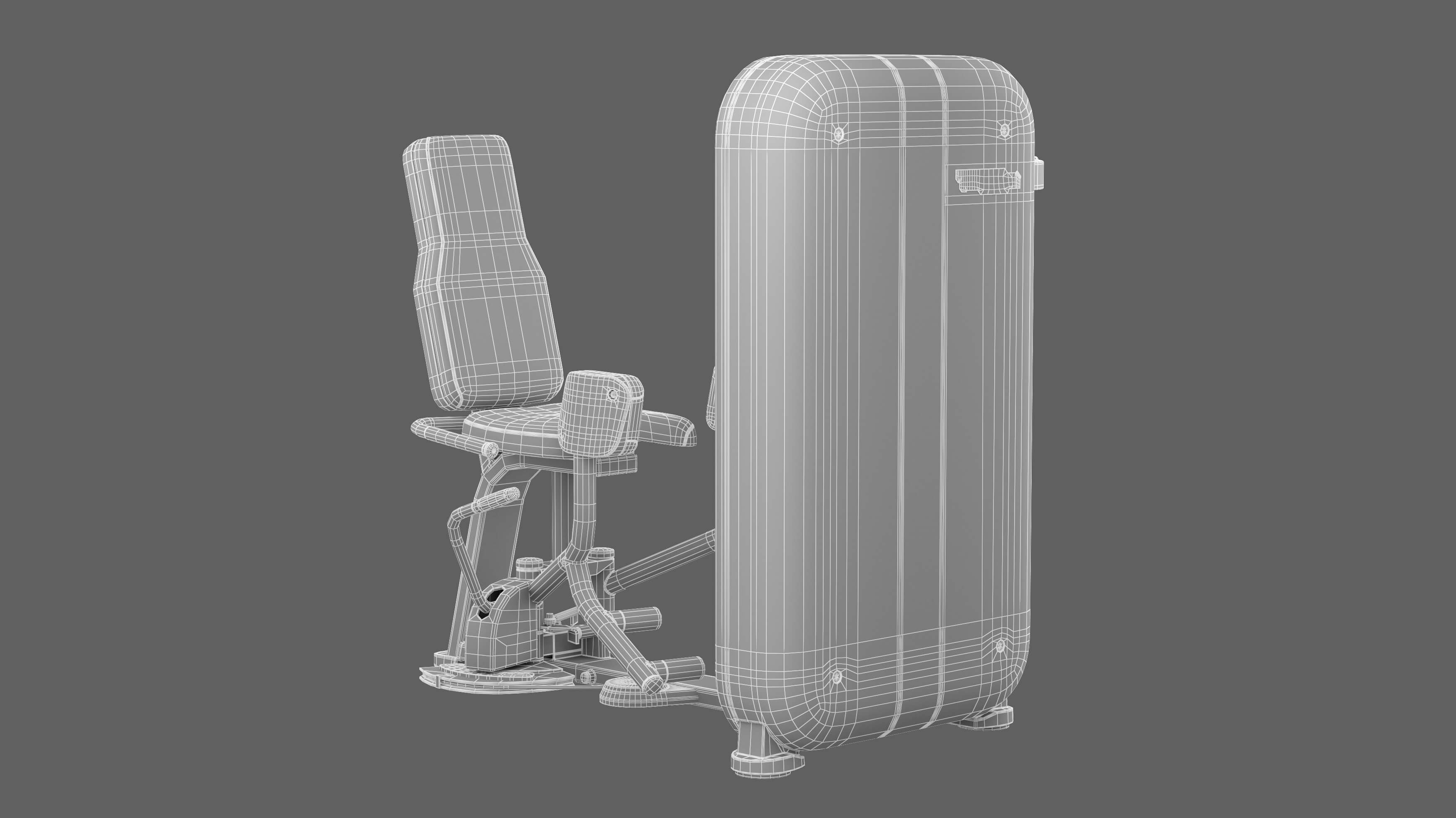 Technogym Artis Abductor - 3D Model by Ambi3d