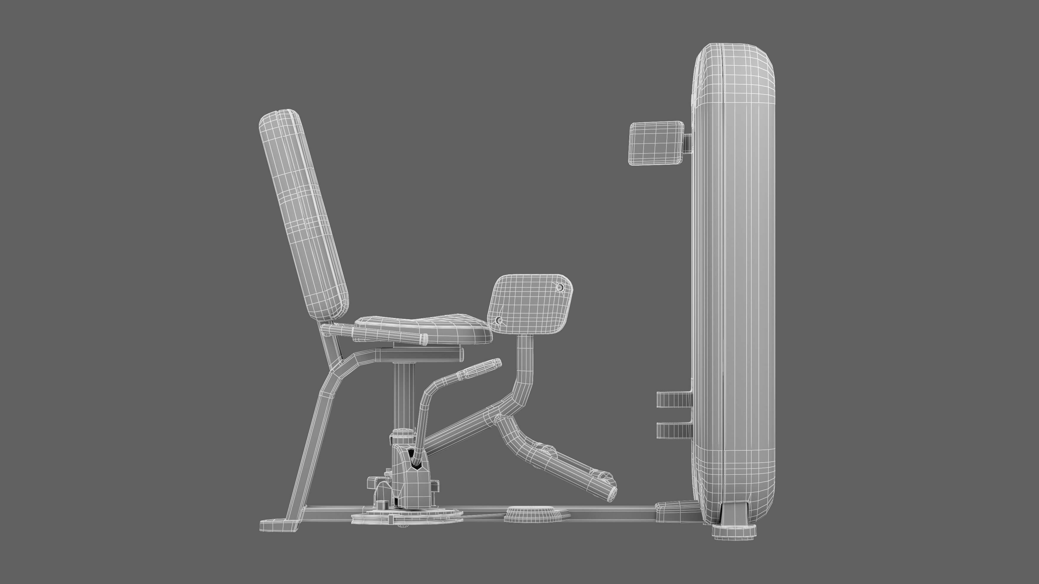 Technogym Artis Abductor - 3D Model by Ambi3d