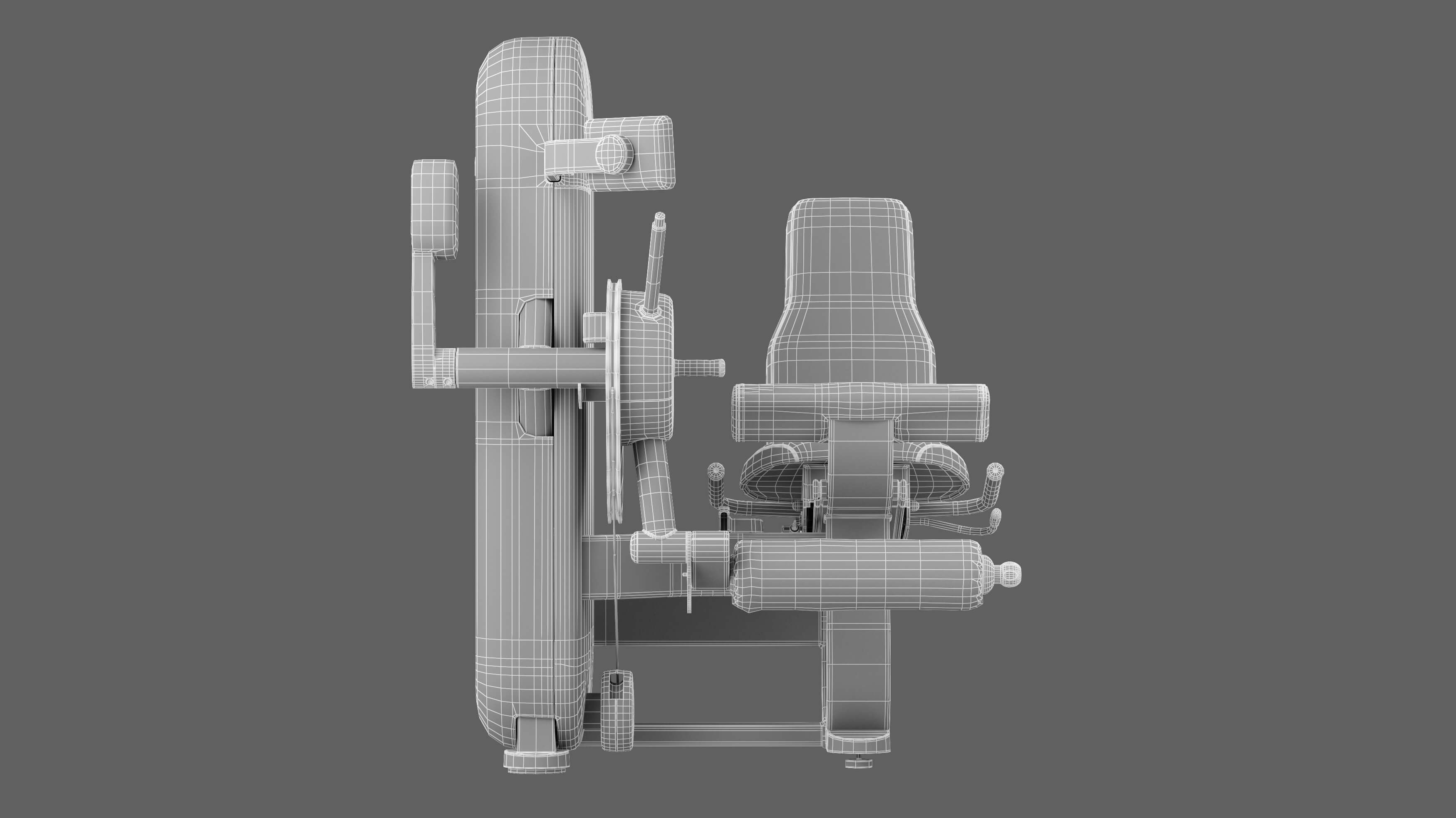 Technogym Artis Leg Extension - 3D Model by Ambi3d