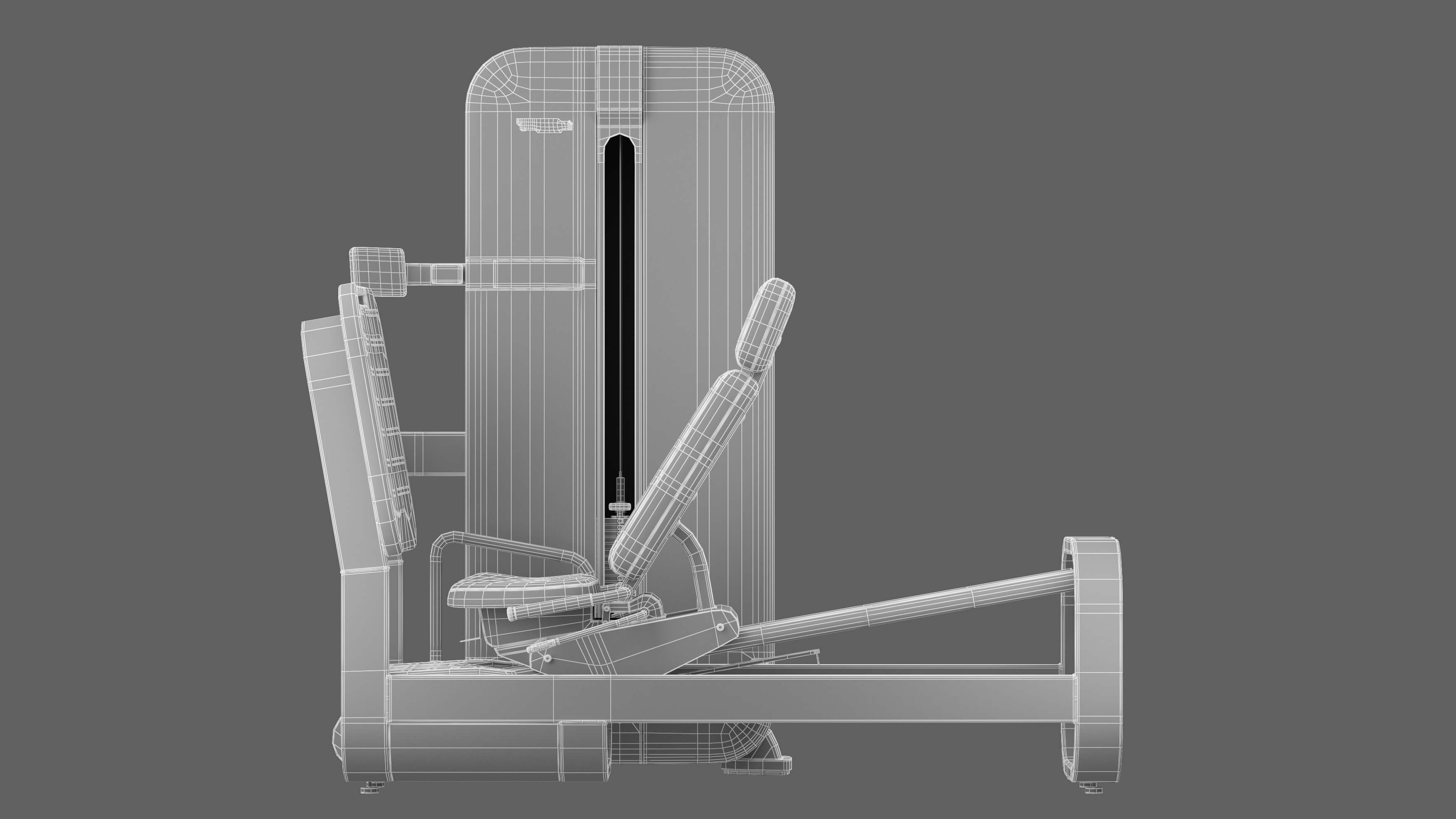 Technogym Artis Leg Press - 3D Model by Ambi3d