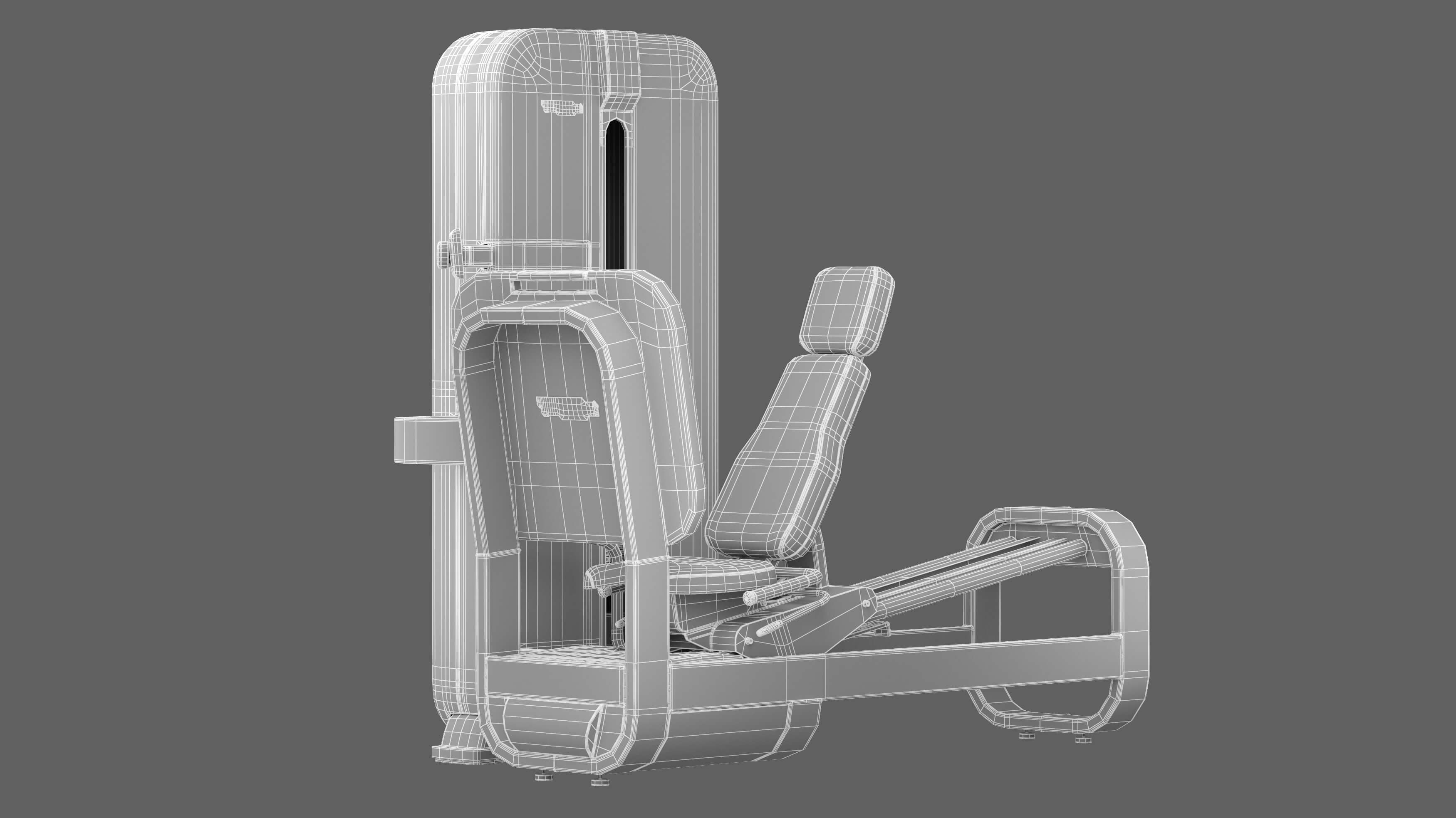Technogym Artis Leg Press - 3D Model by Ambi3d