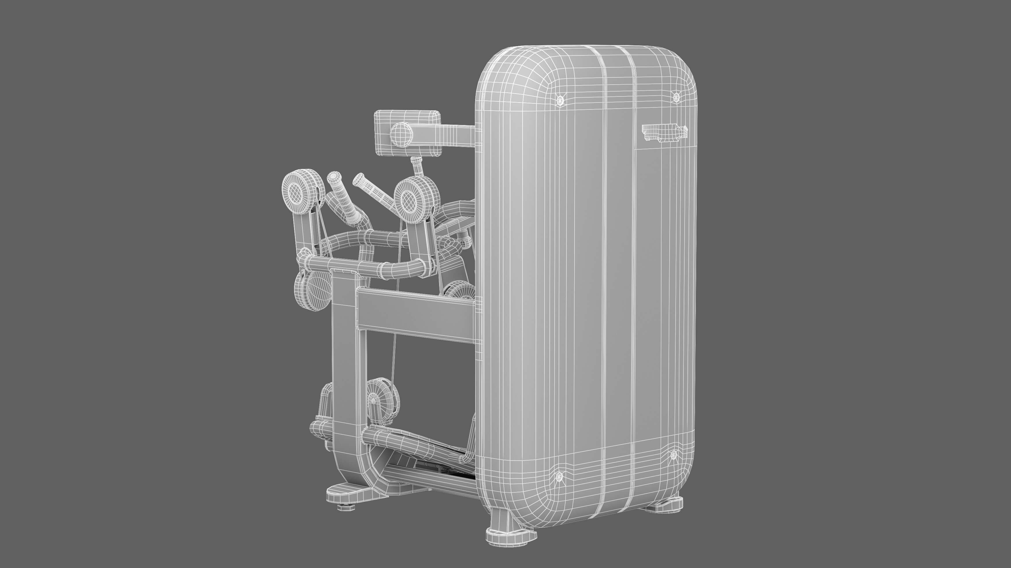 Technogym Artis Low Row - 3D Model by Ambi3d