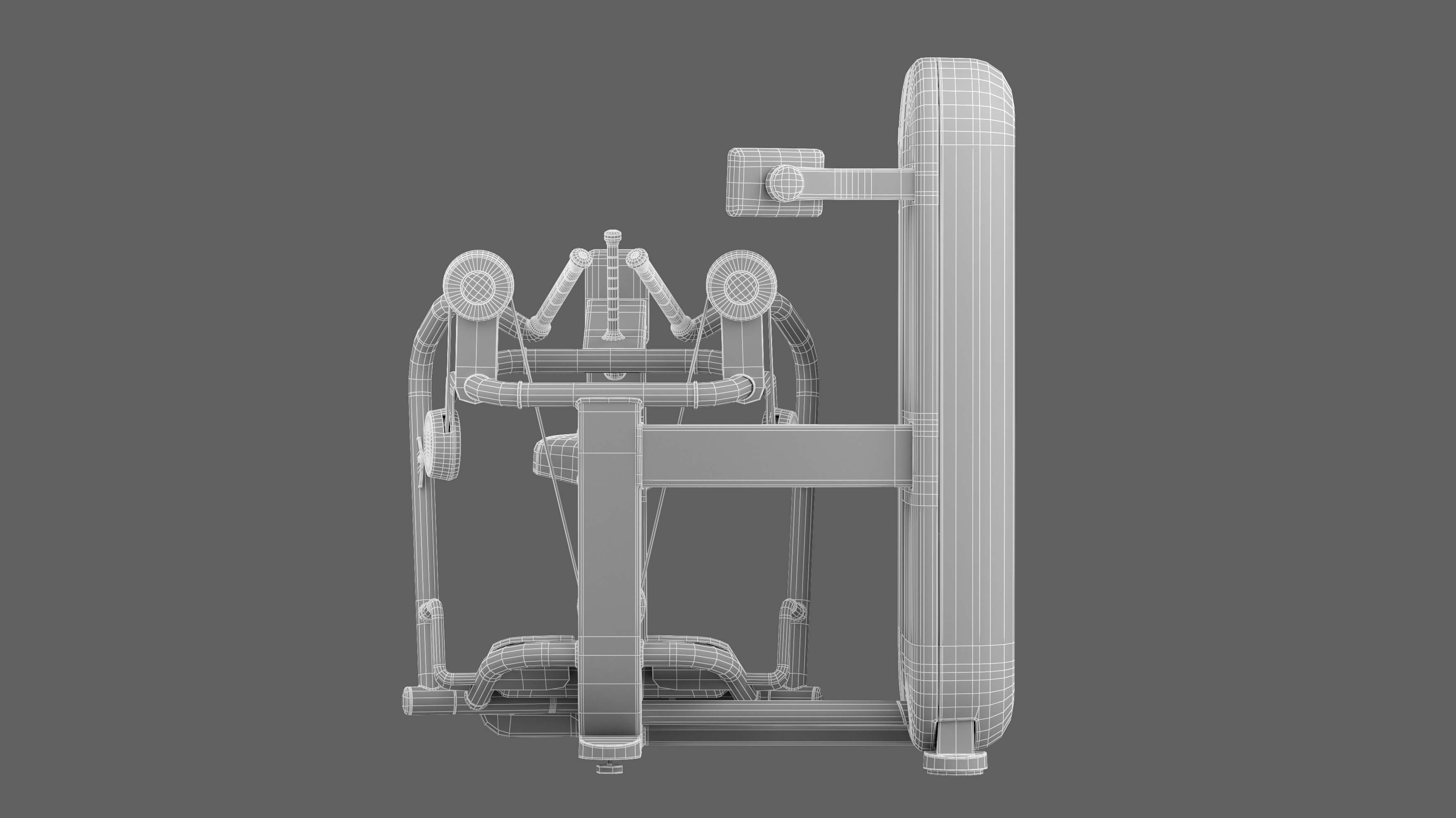 Technogym Artis Low Row - 3D Model by Ambi3d