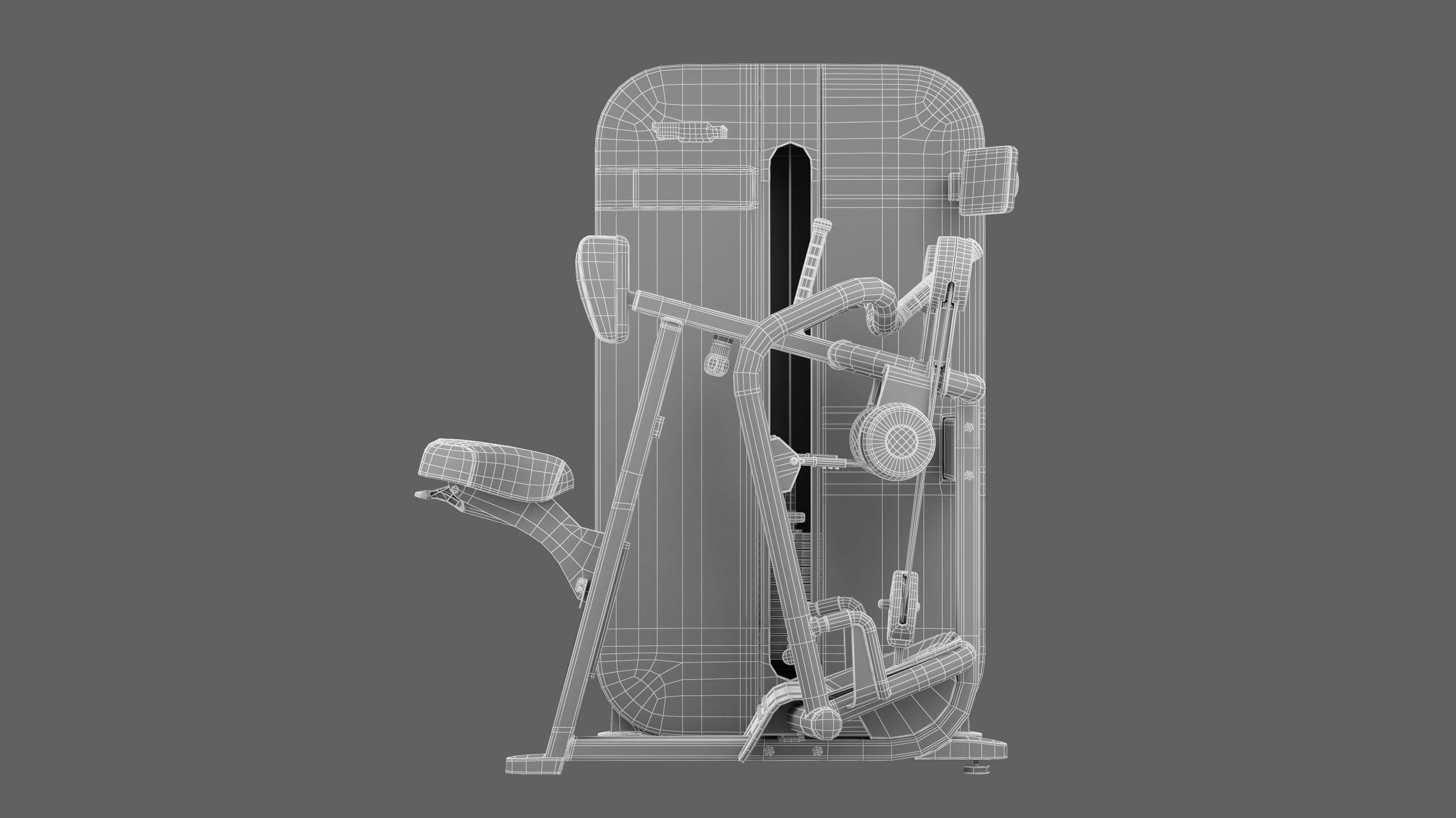 Technogym Artis Low Row - 3D Model by Ambi3d