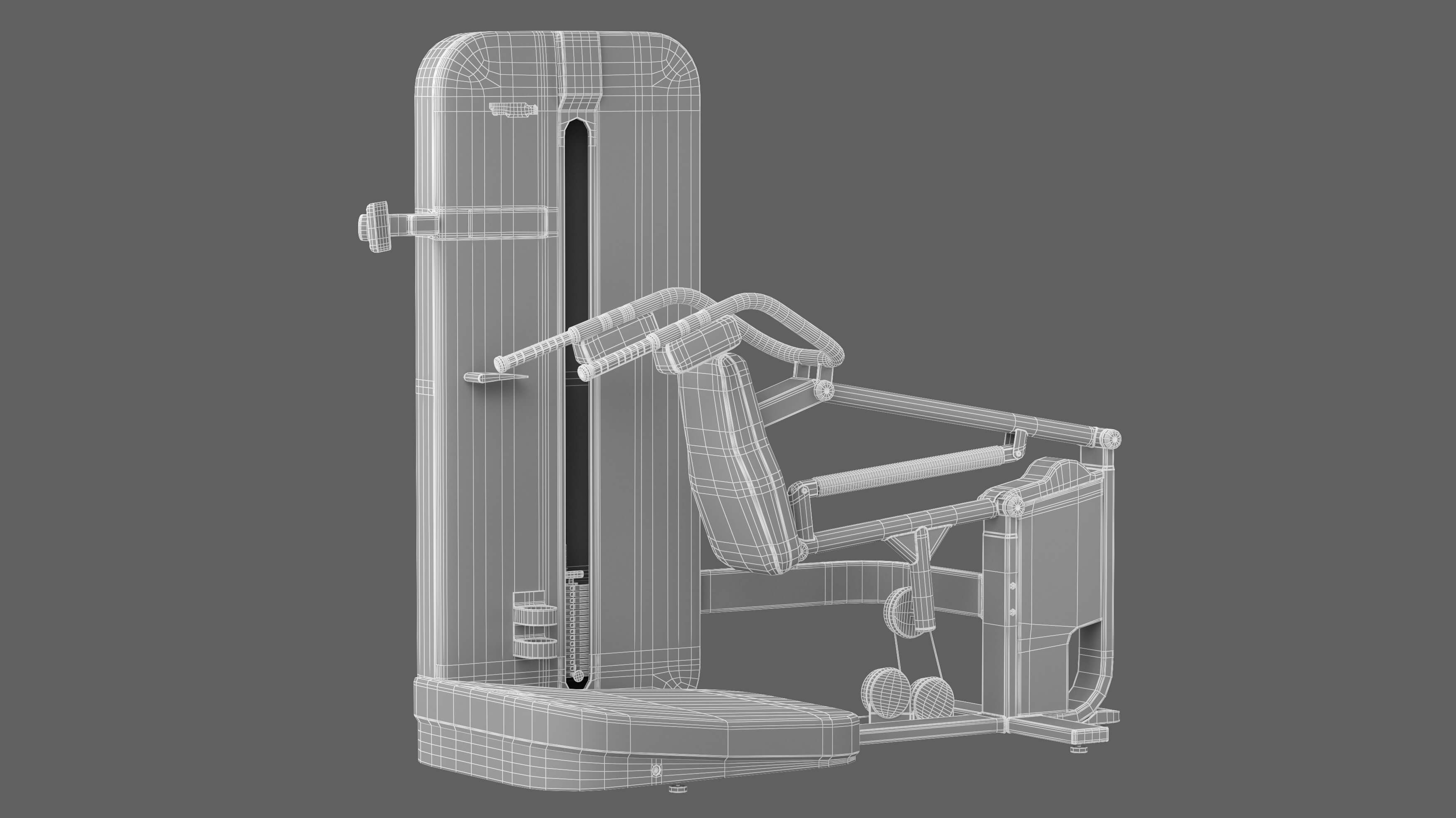 Technogym Artis Squat - 3D Model by Ambi3d