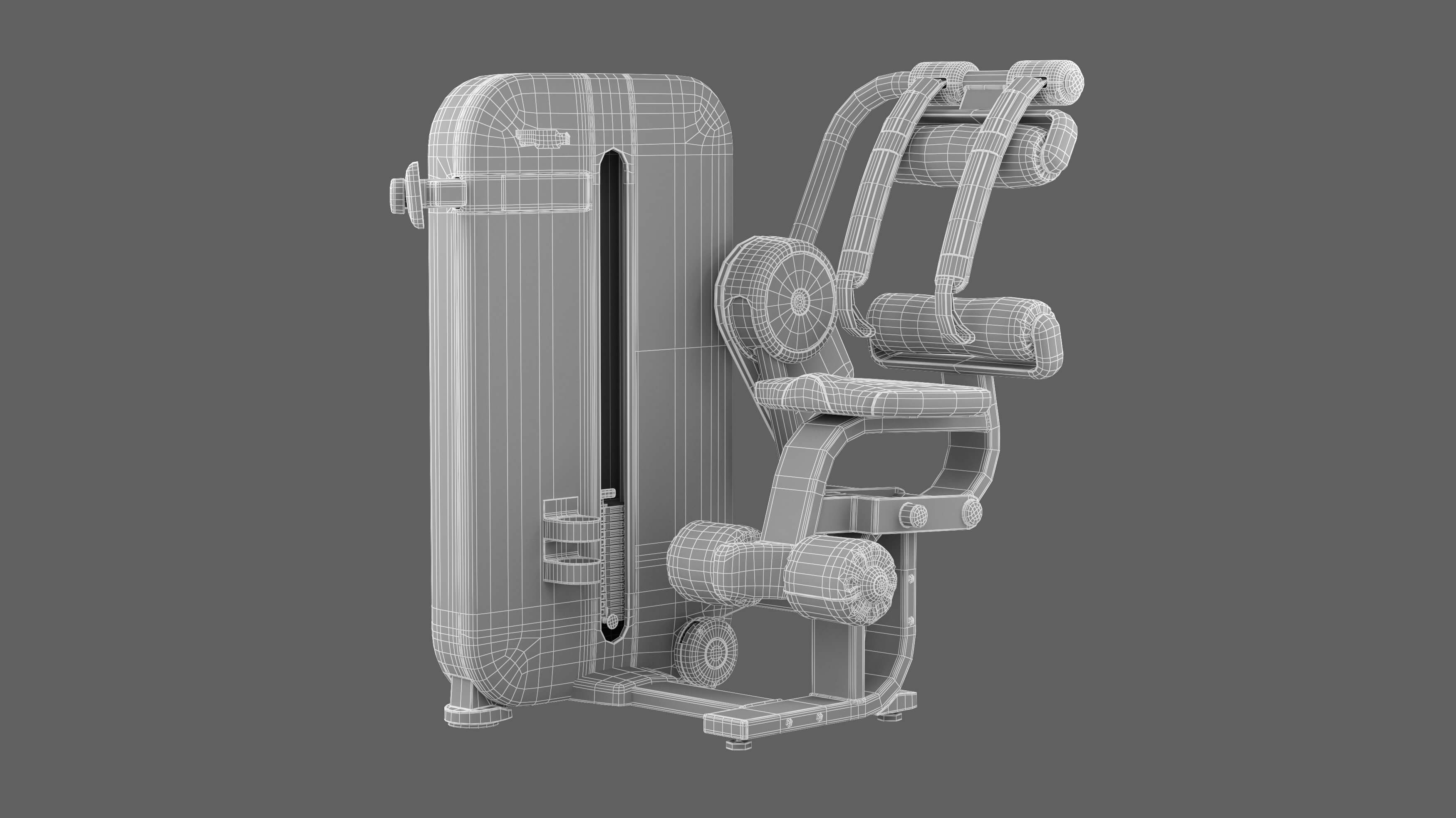 Technogym Artis Total Abdominal - 3D Model by Ambi3d