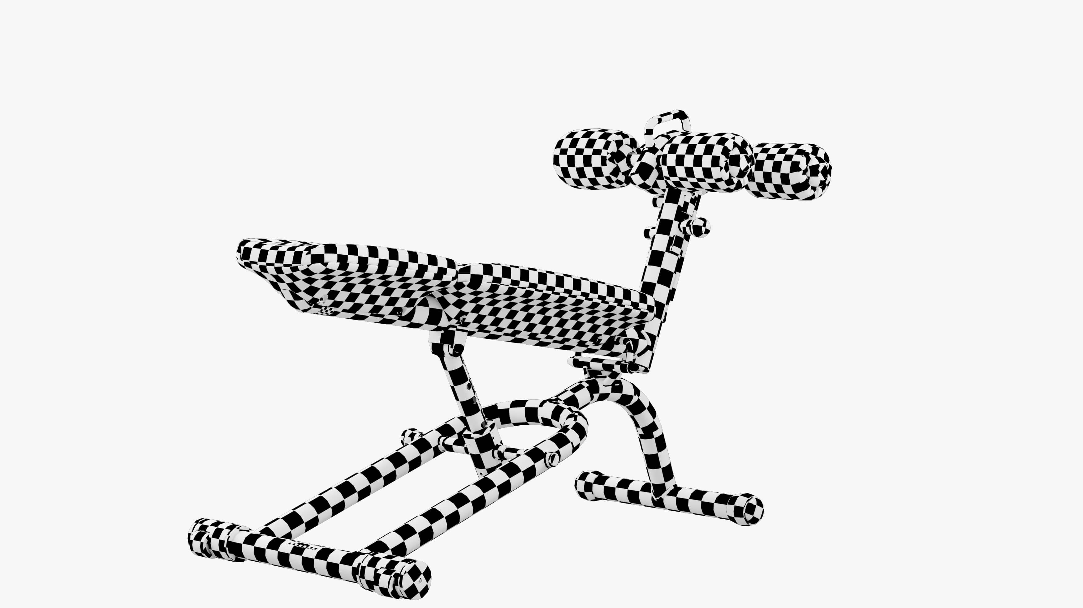 Technogym Crunch Bench - 3D Model by Ambi3d