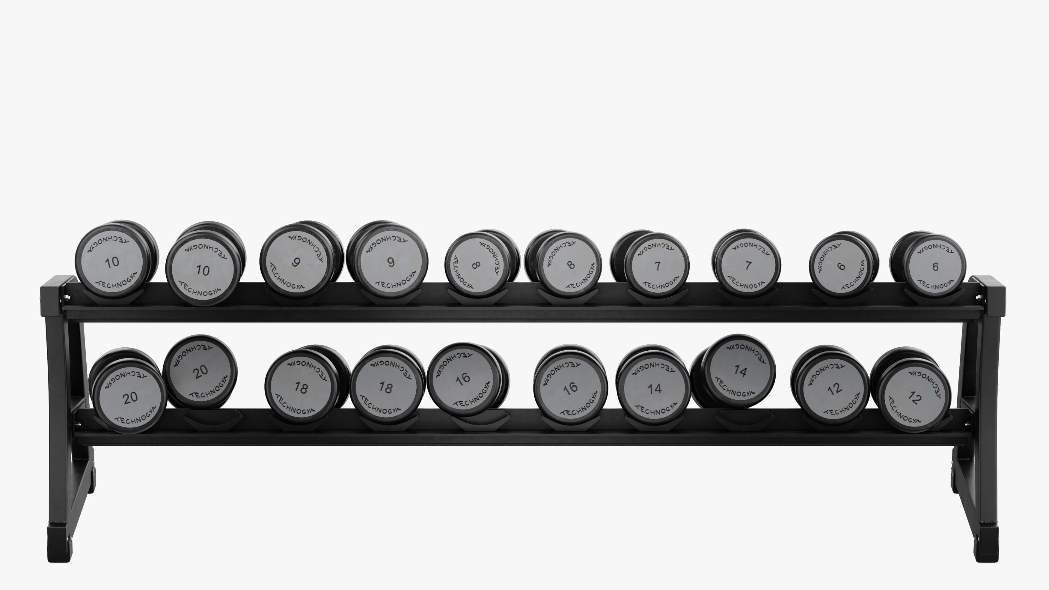 Technogym Dumbbels Rack Pure - 3D Model by Ambi3d