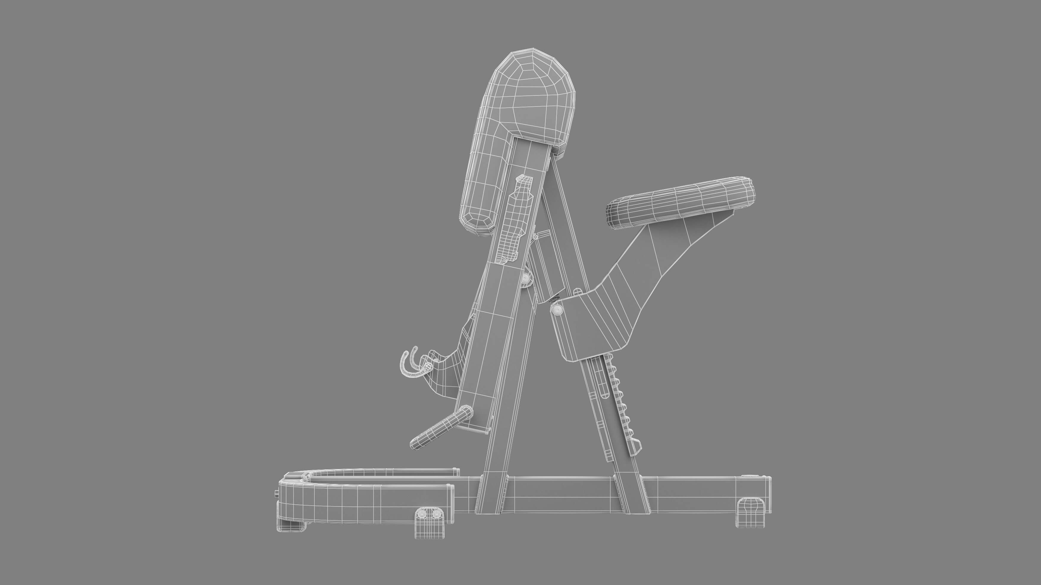 Technogym Scott Bench Pure - 3D Model by Ambi3d