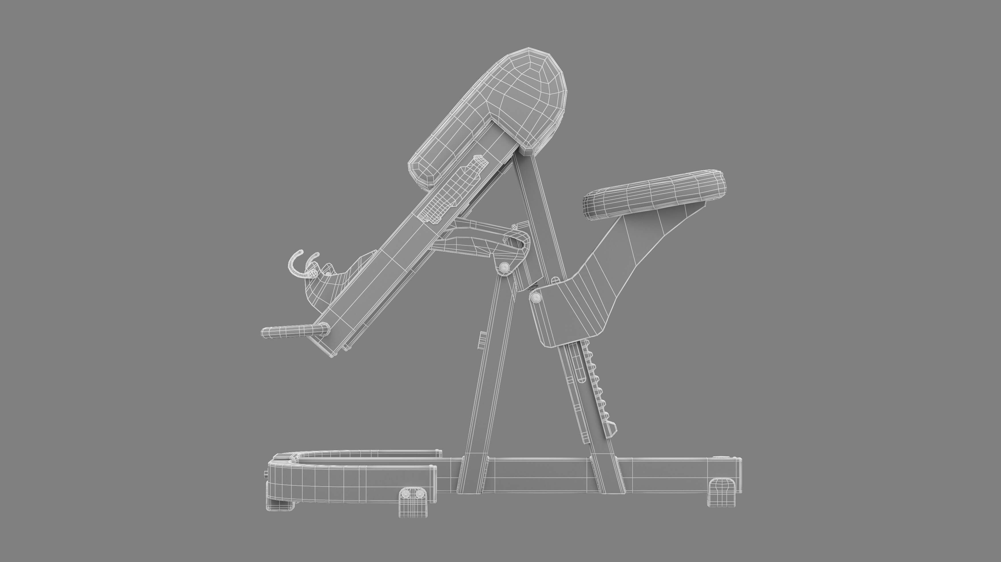 Technogym Scott Bench Pure - 3D Model by Ambi3d