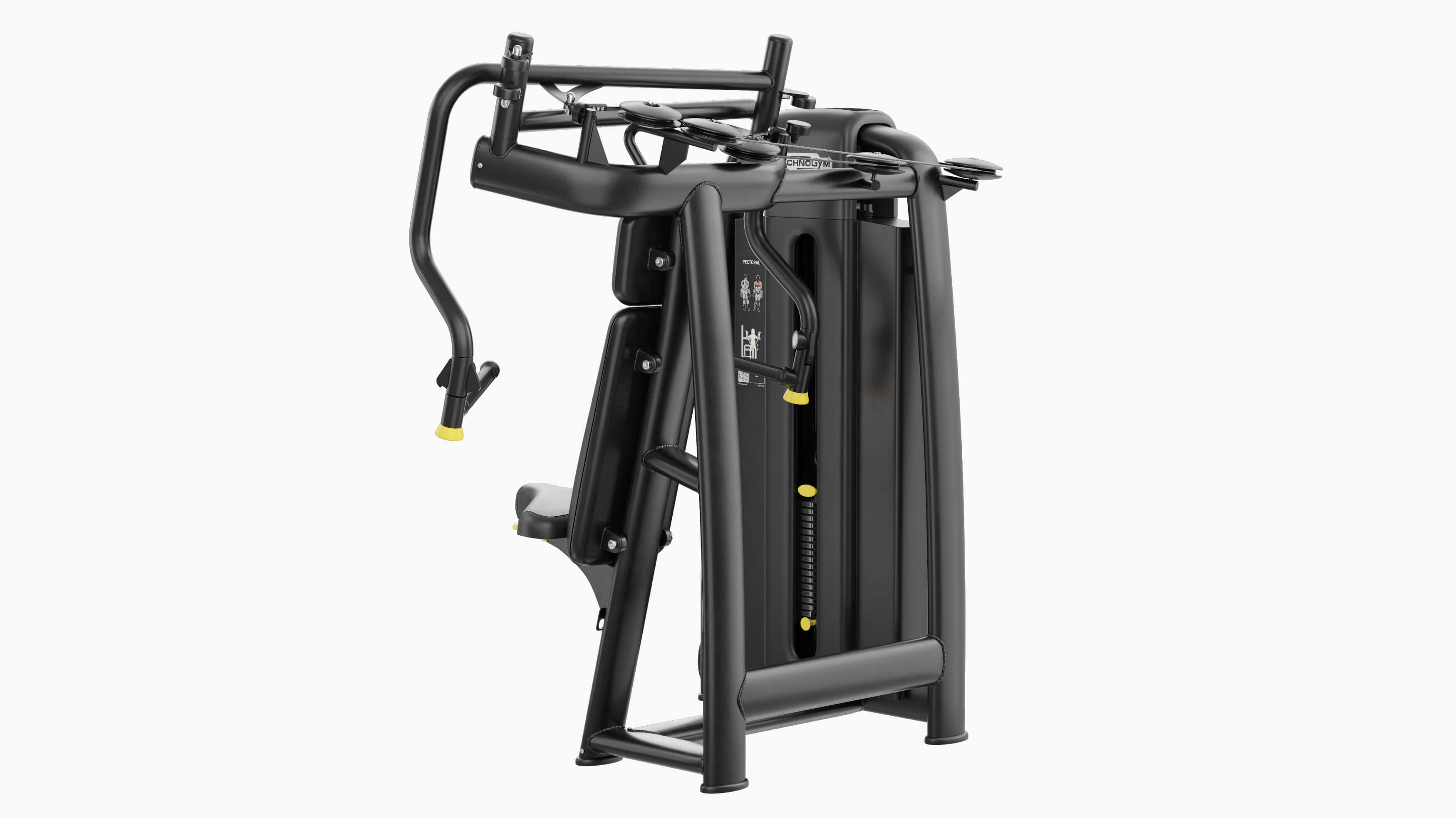 Technogym Selection 700 - Chest Press 3D Model by Ambi3d