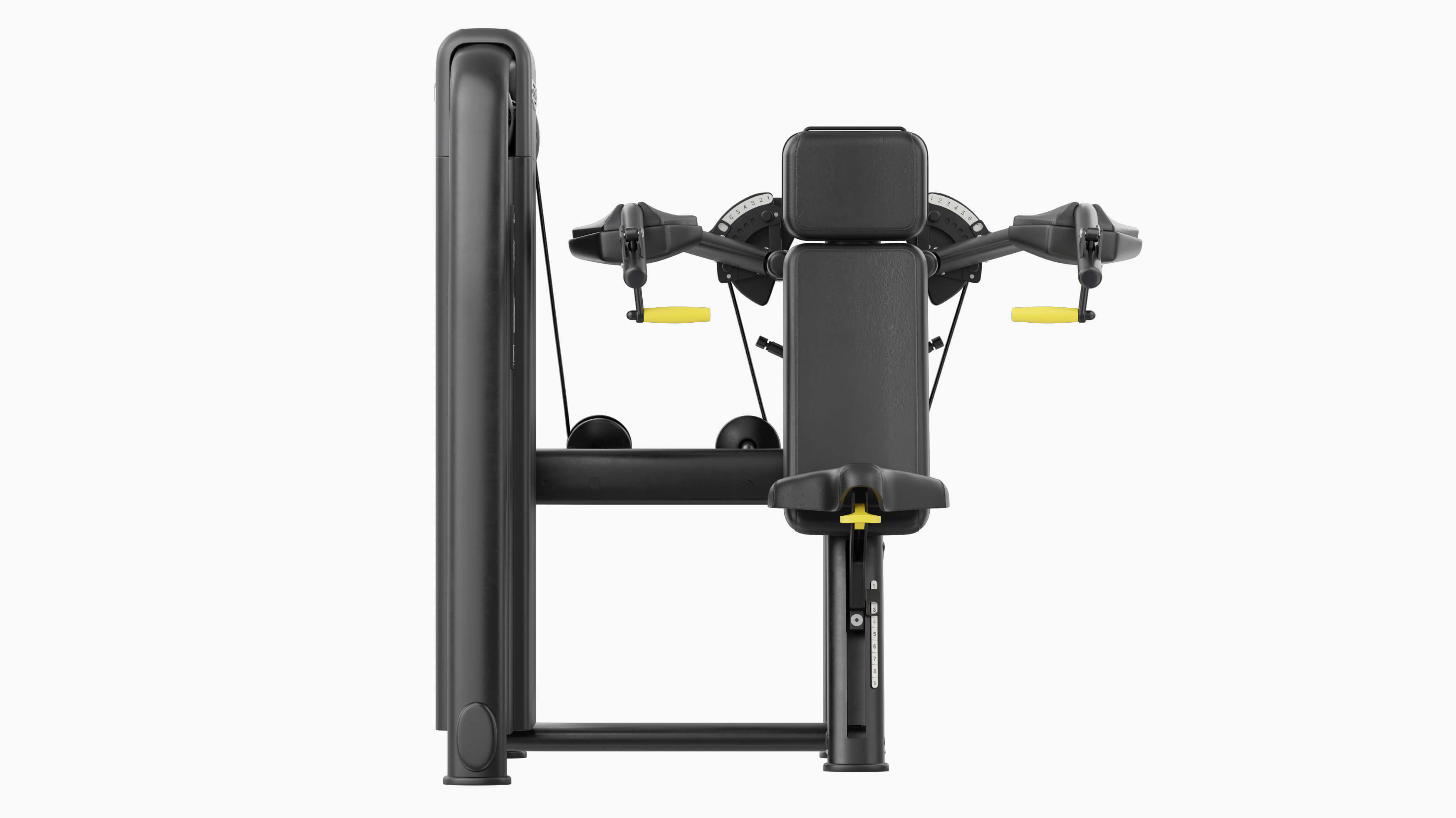 Technogym Selection 700 - Delts Machine 3D Model by Ambi3d