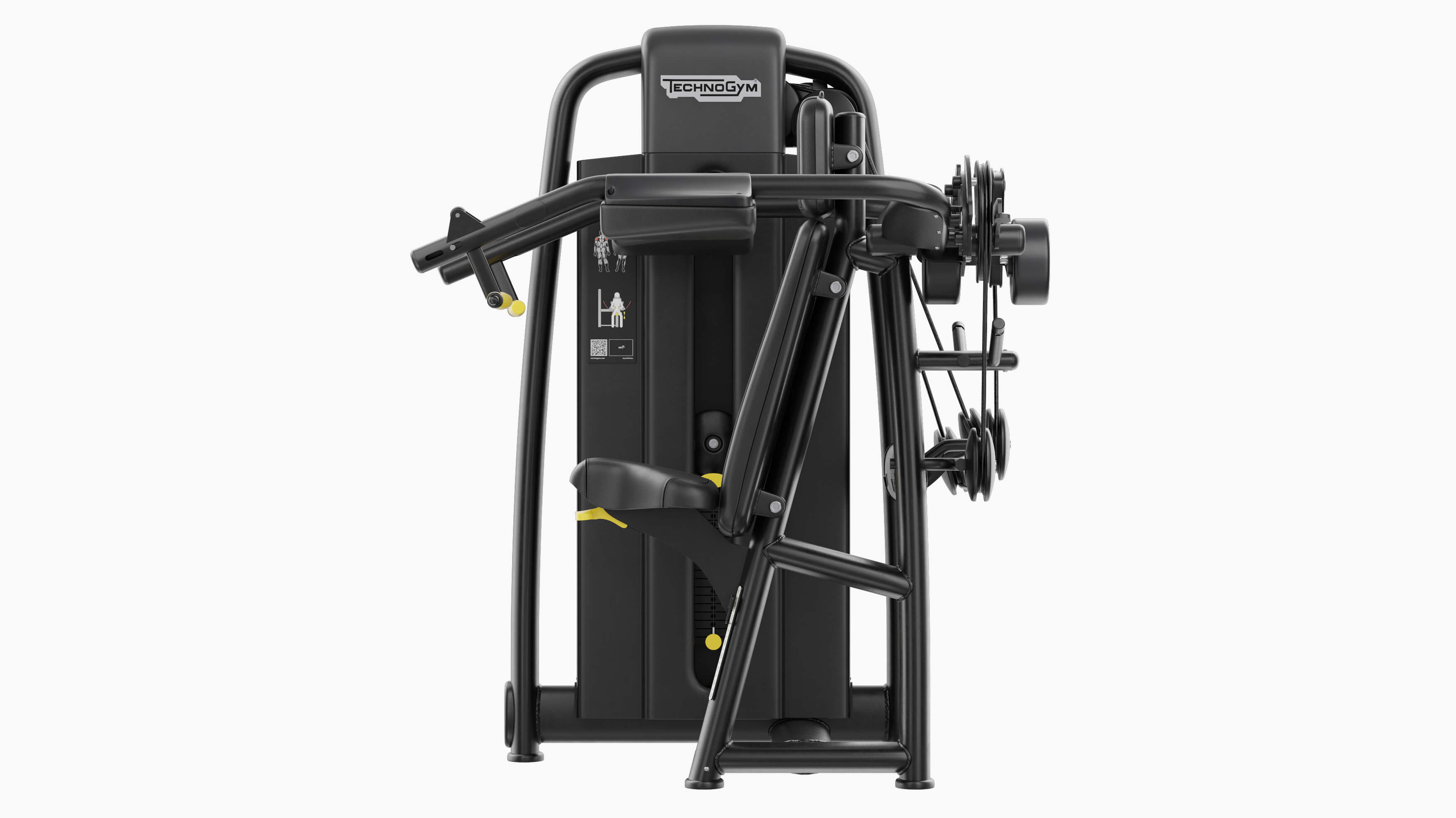 Technogym Selection 700 - Delts Machine 3D Model by Ambi3d
