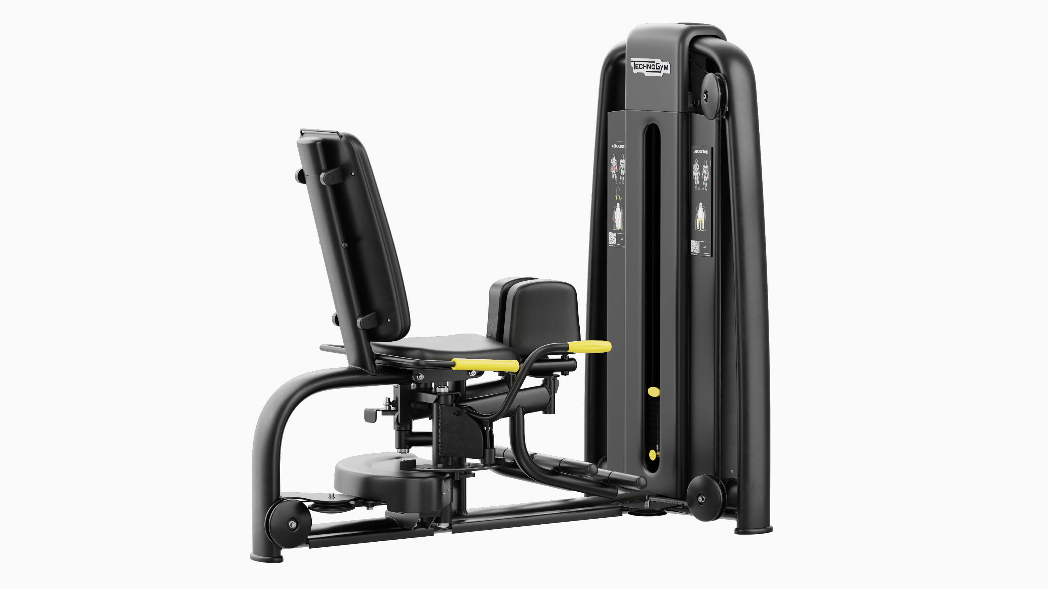 Technogym Selection 700 - Dual Add-Abductor 3D Model by Ambi3d