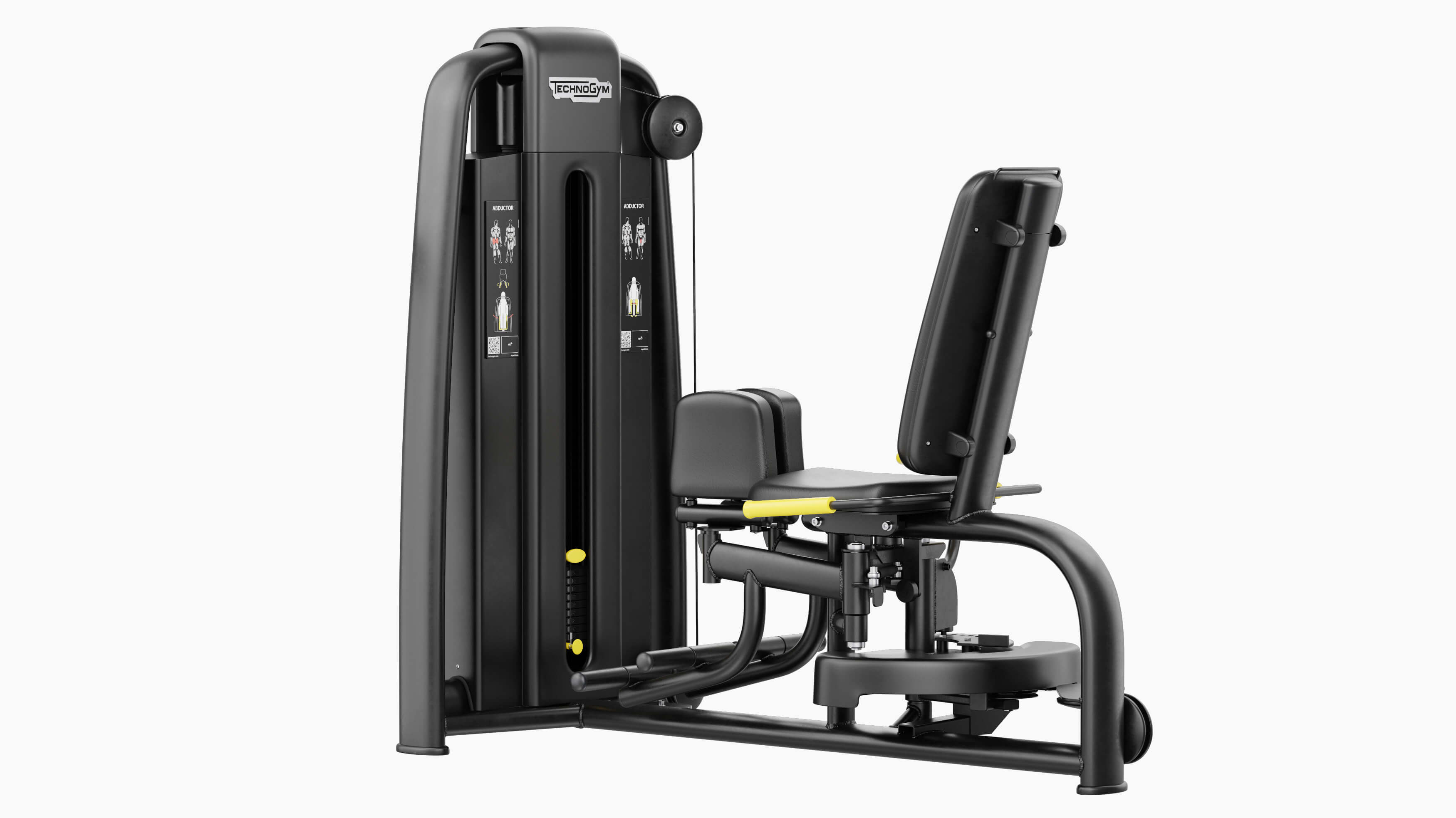 Technogym Selection 700 - Dual Add-Abductor 3D Model by Ambi3d