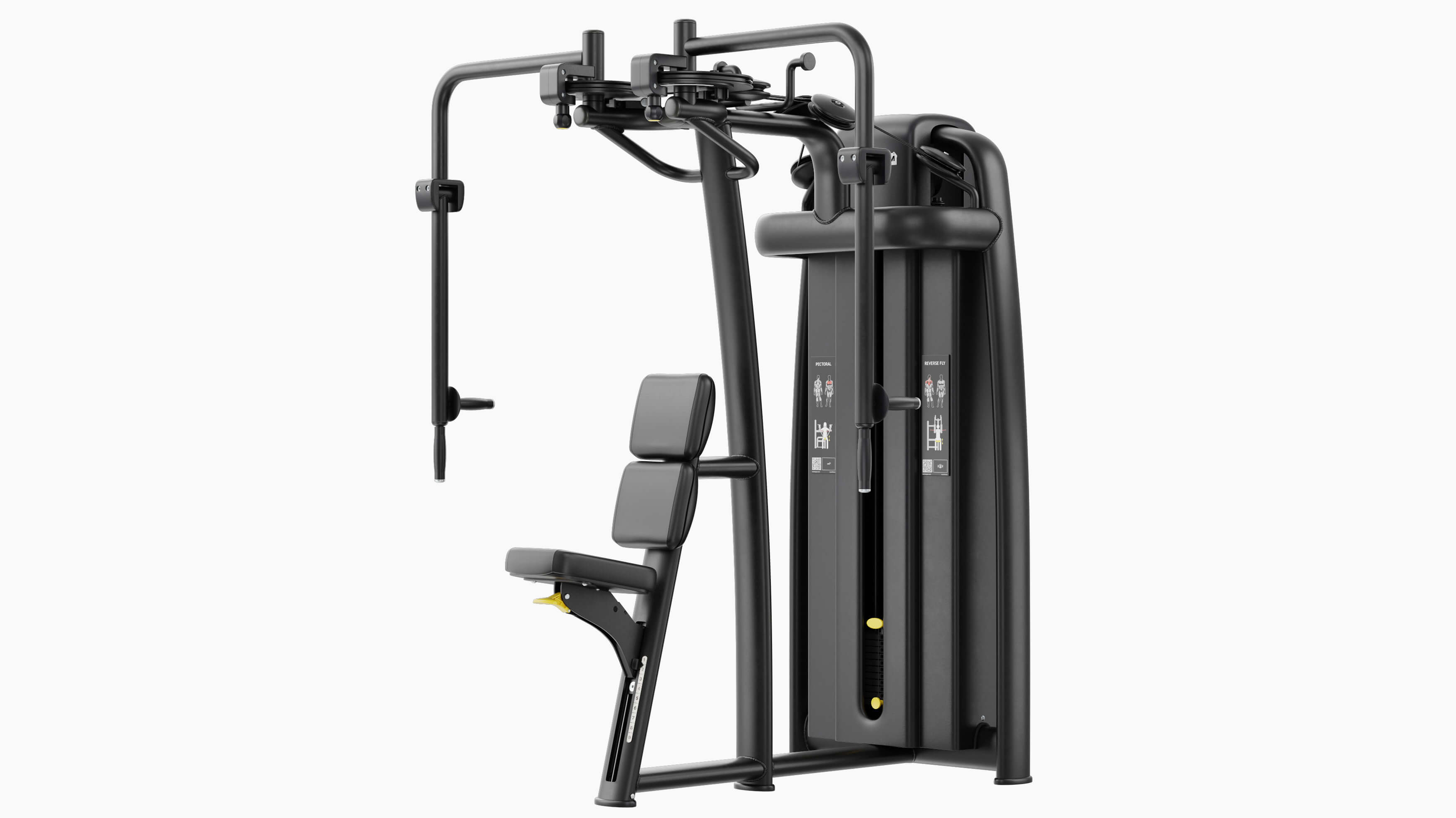 Technogym Selection 700 - Dual Pectoral Reverse Fly 3D Model by Ambi3d