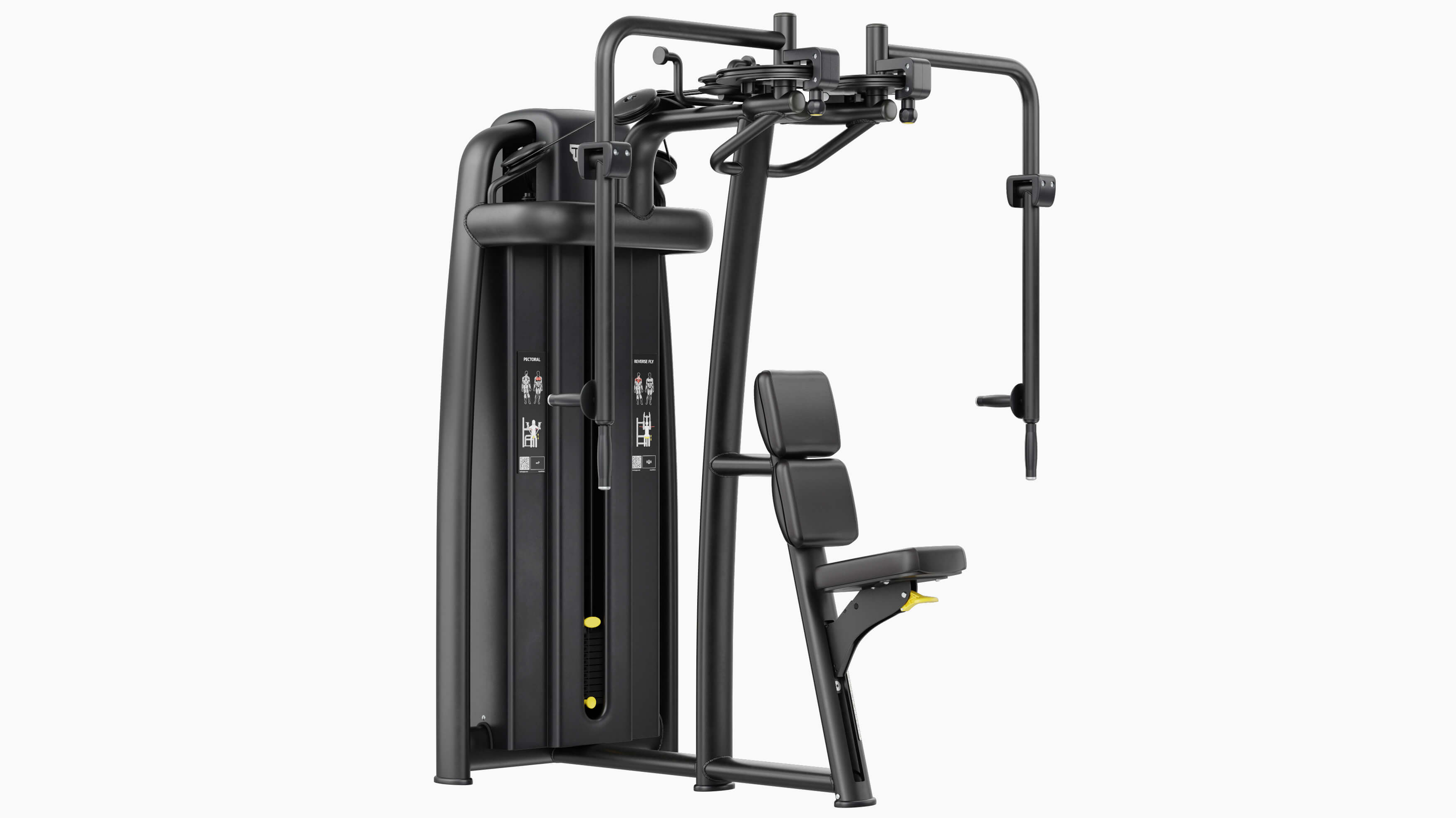 Technogym Selection 700 - Dual Pectoral Reverse Fly 3D Model by Ambi3d