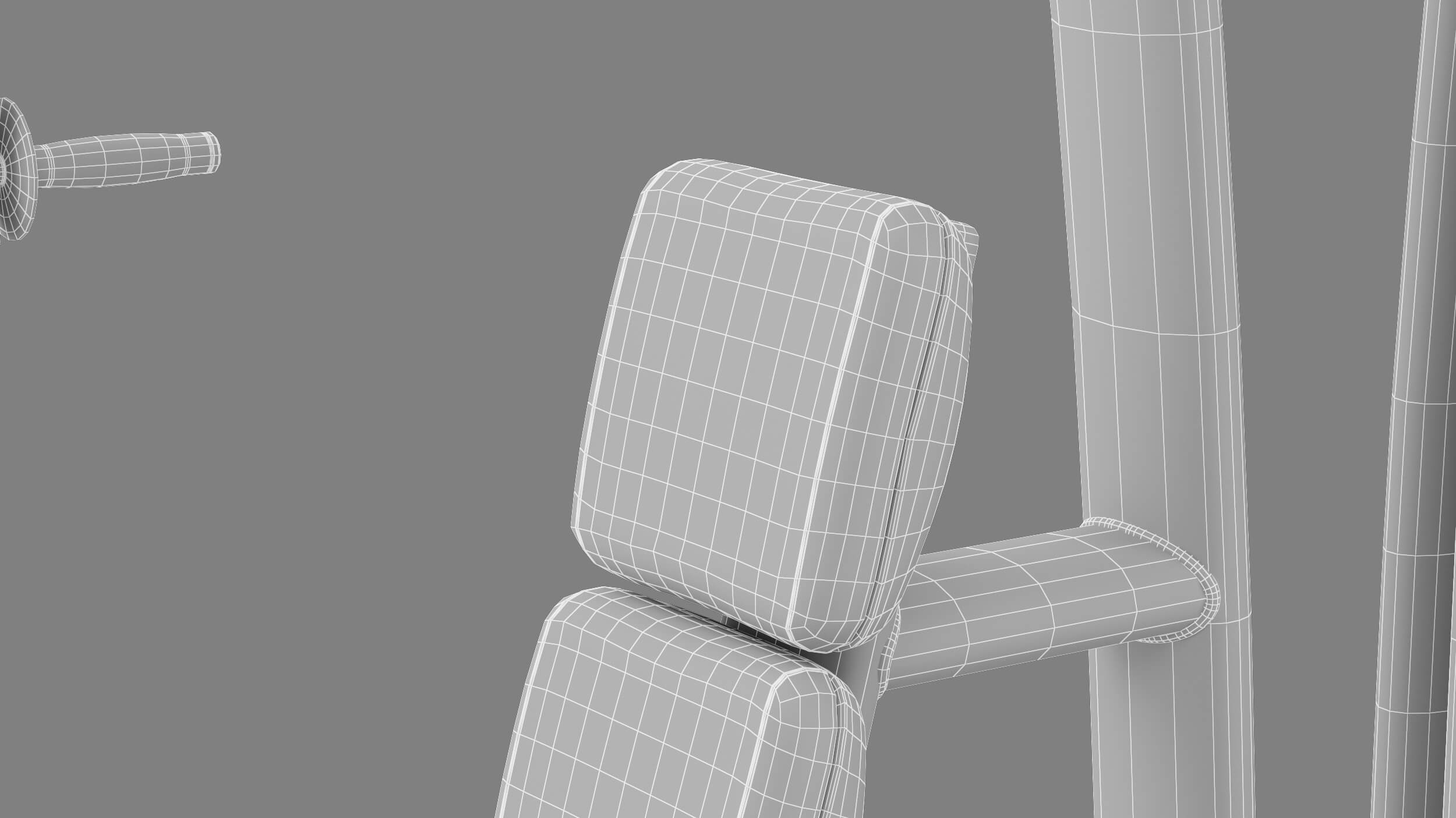 Technogym Selection 700 - Dual Pectoral Reverse Fly 3D Model by Ambi3d