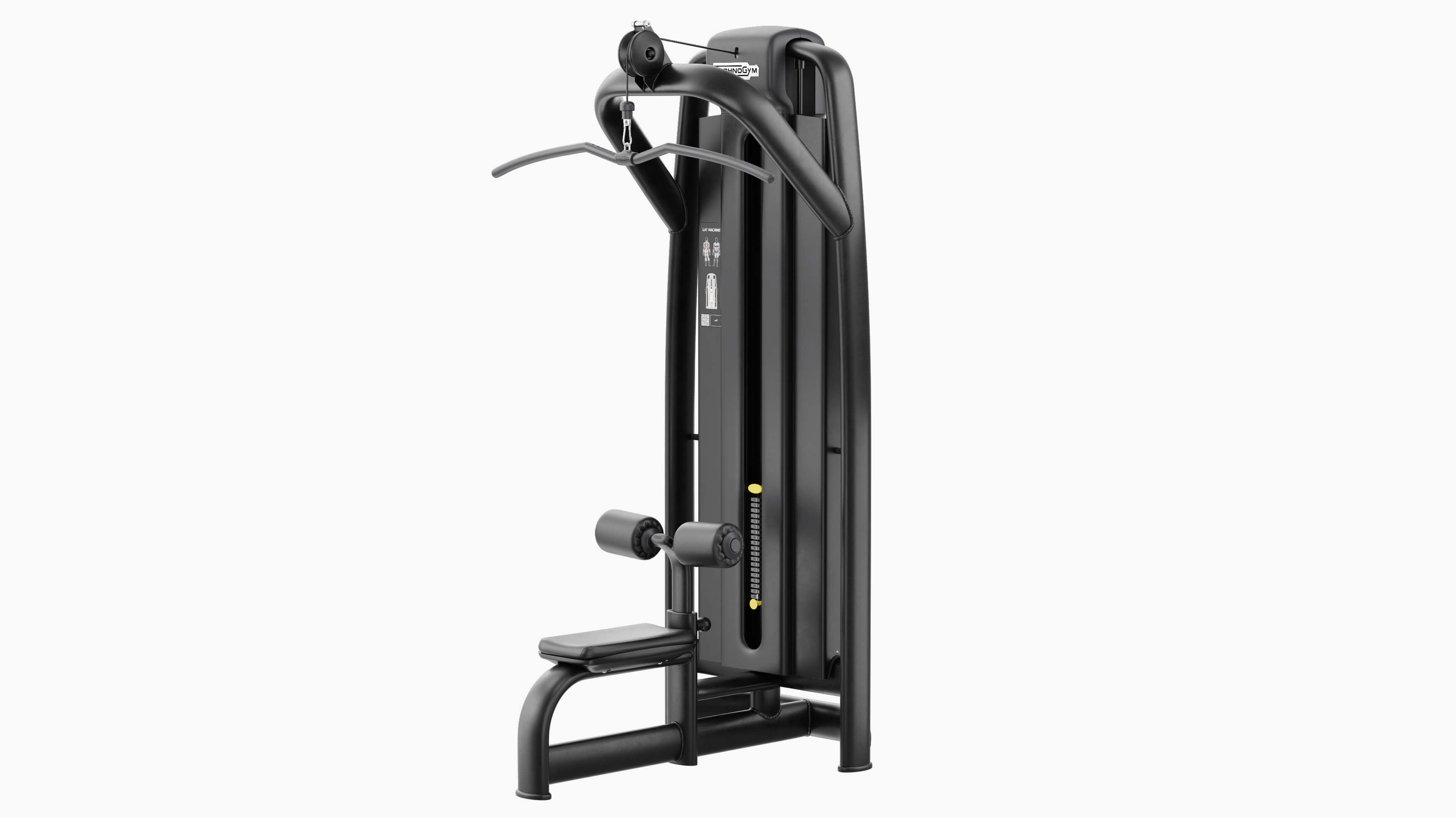 Technogym Selection 700 - Lat Machine 3D Model by Ambi3d