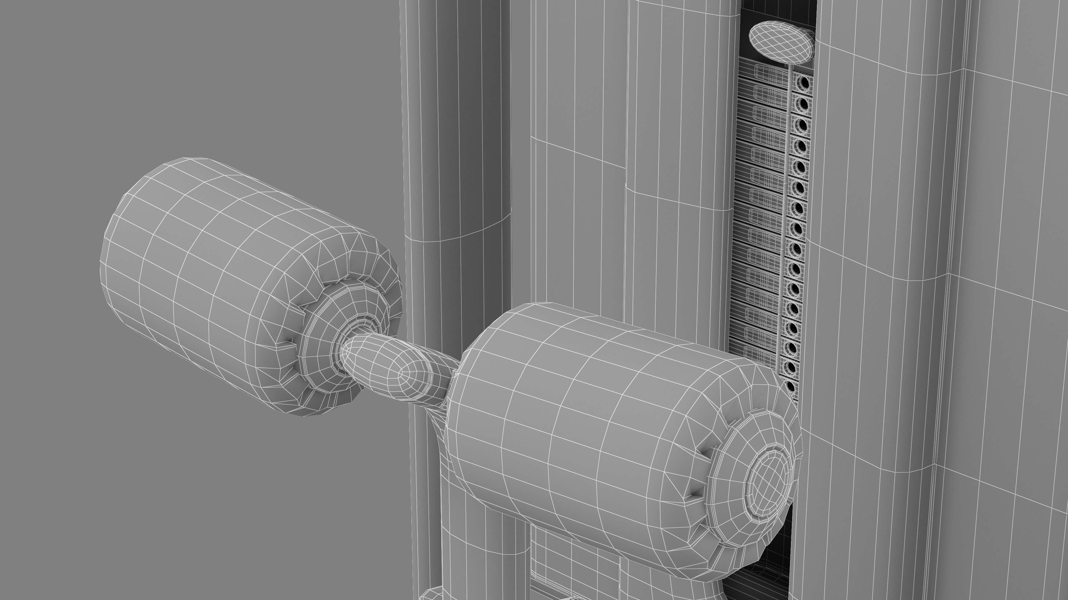 Technogym Selection 700 - Lat Machine 3D Model by Ambi3d