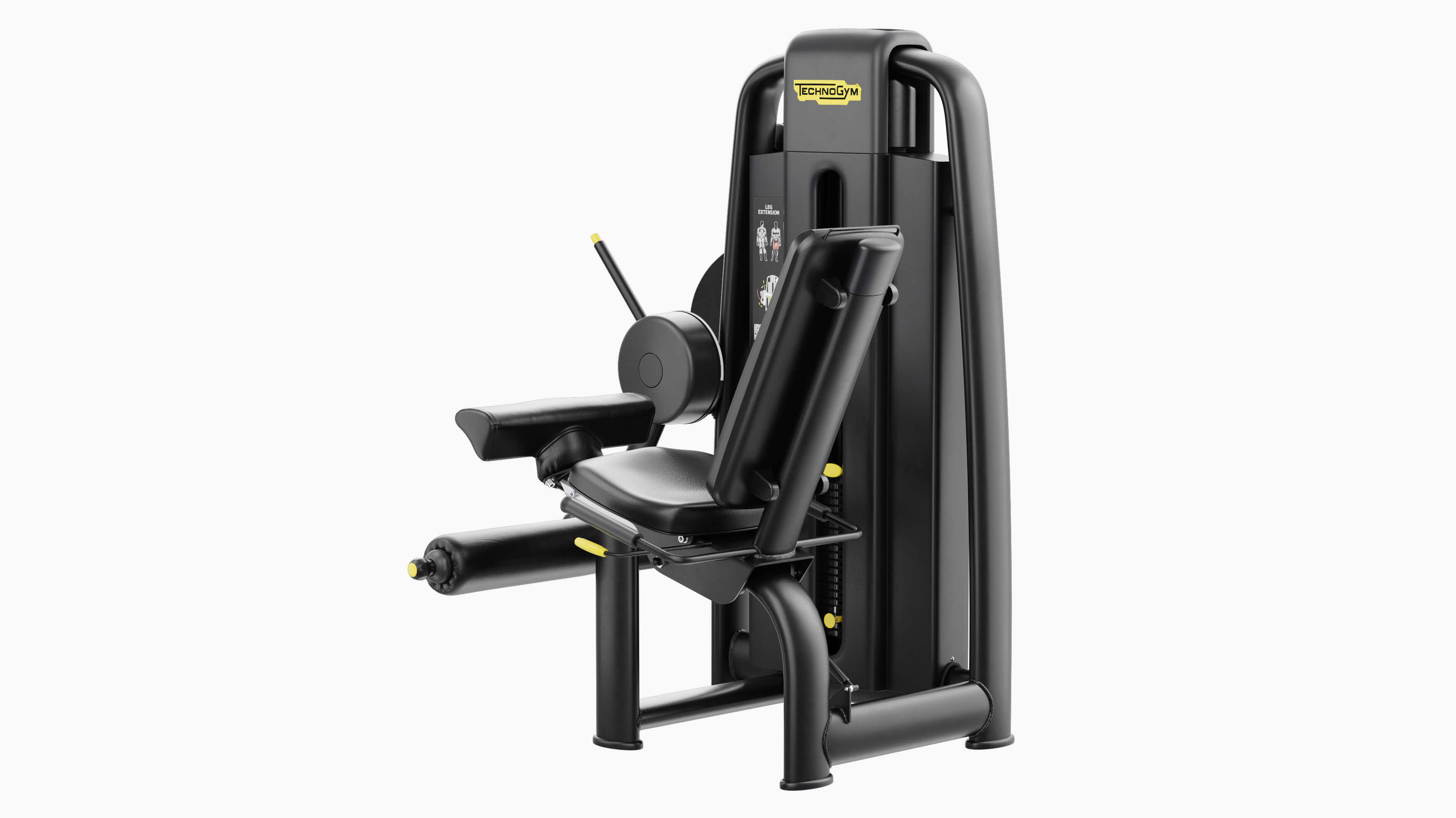 Technogym Selection 700 - Leg Extension 3D Model by Ambi3d