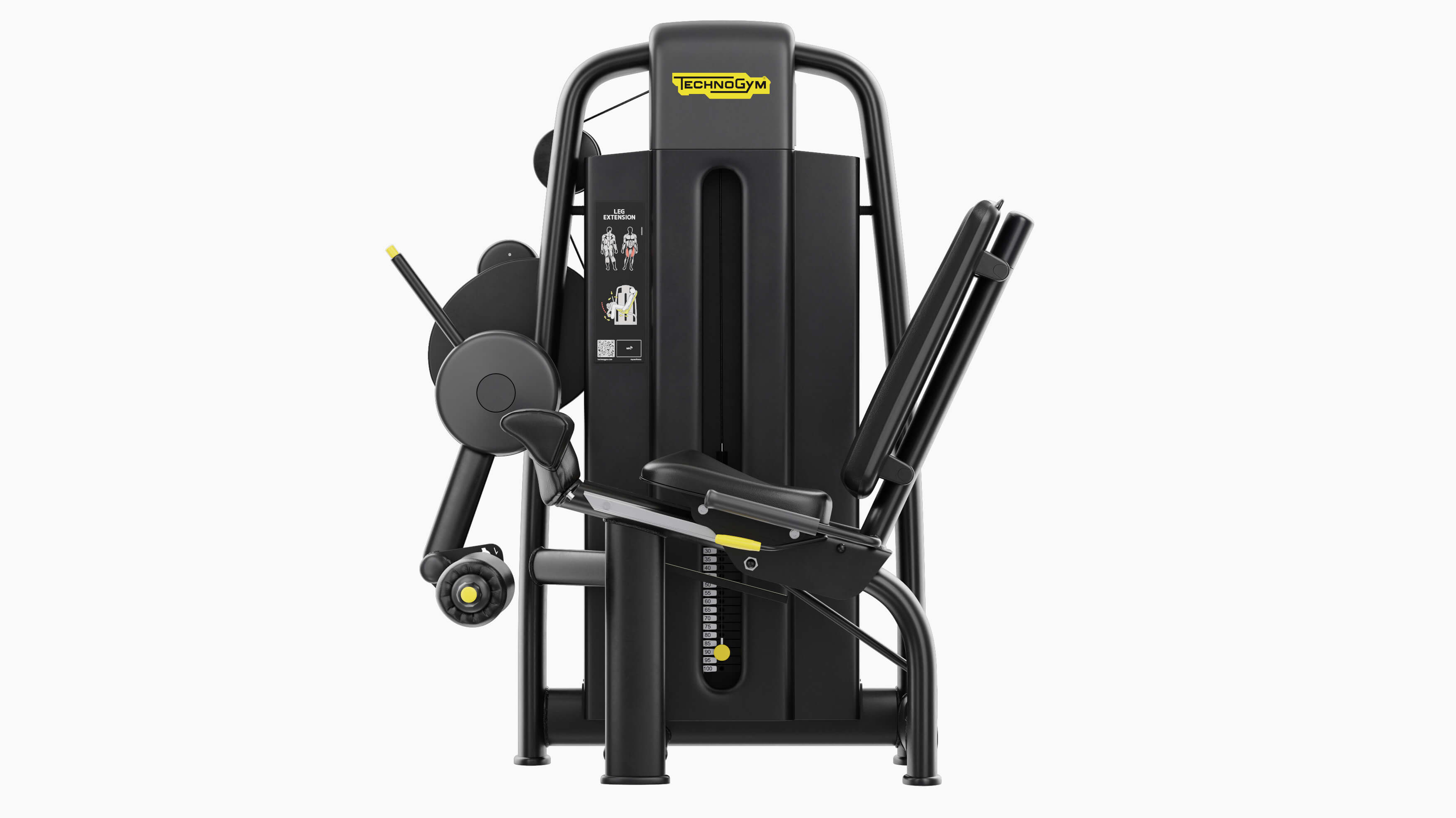 Technogym Selection 700 - Leg Extension 3D Model by Ambi3d