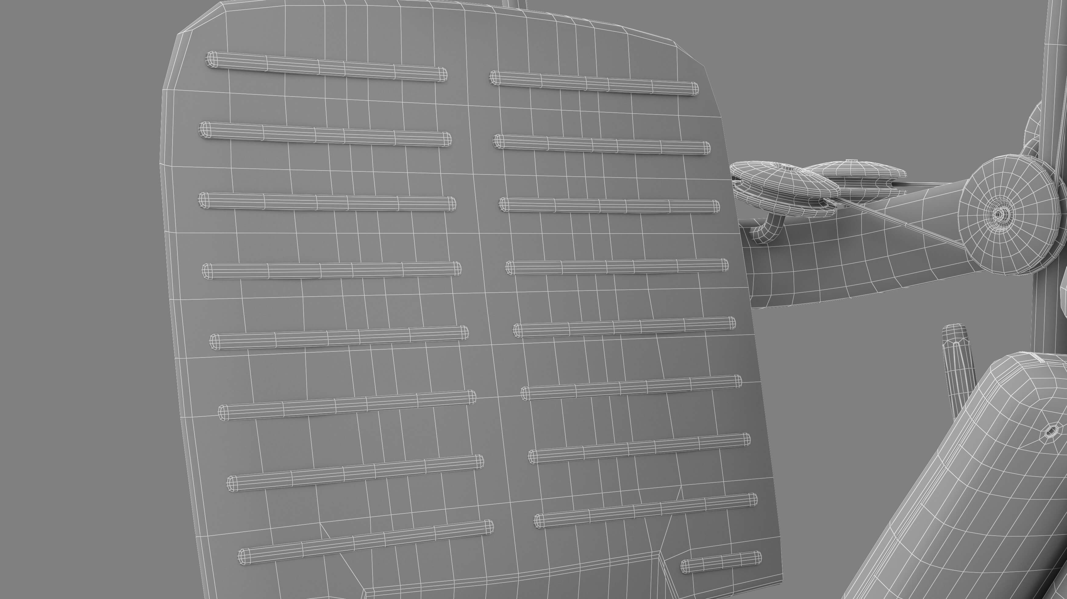 Technogym Selection 700 - Leg Press 3D Model by Ambi3d