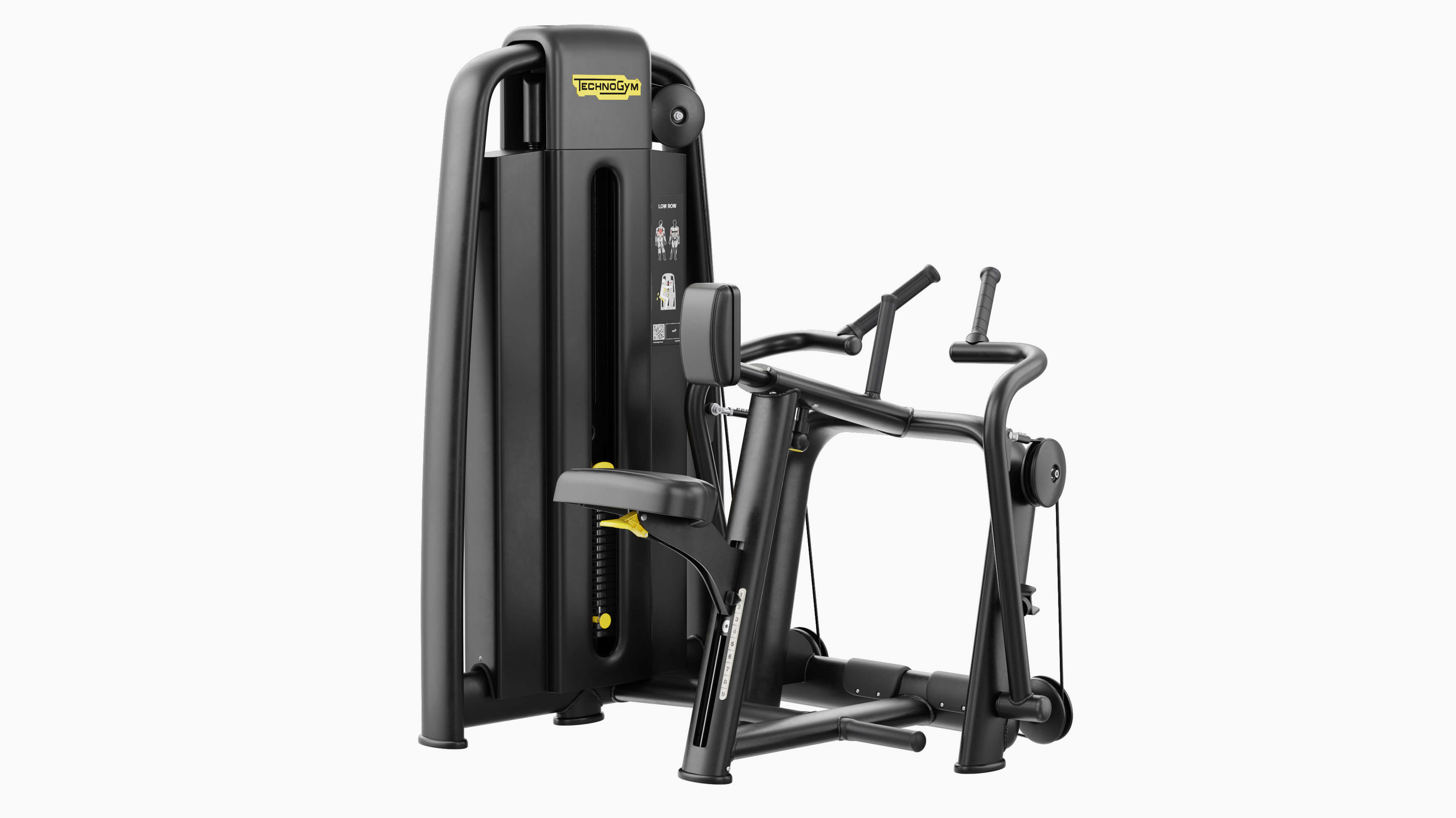 Technogym Selection 700 - Low Row 3D Model by Ambi3d
