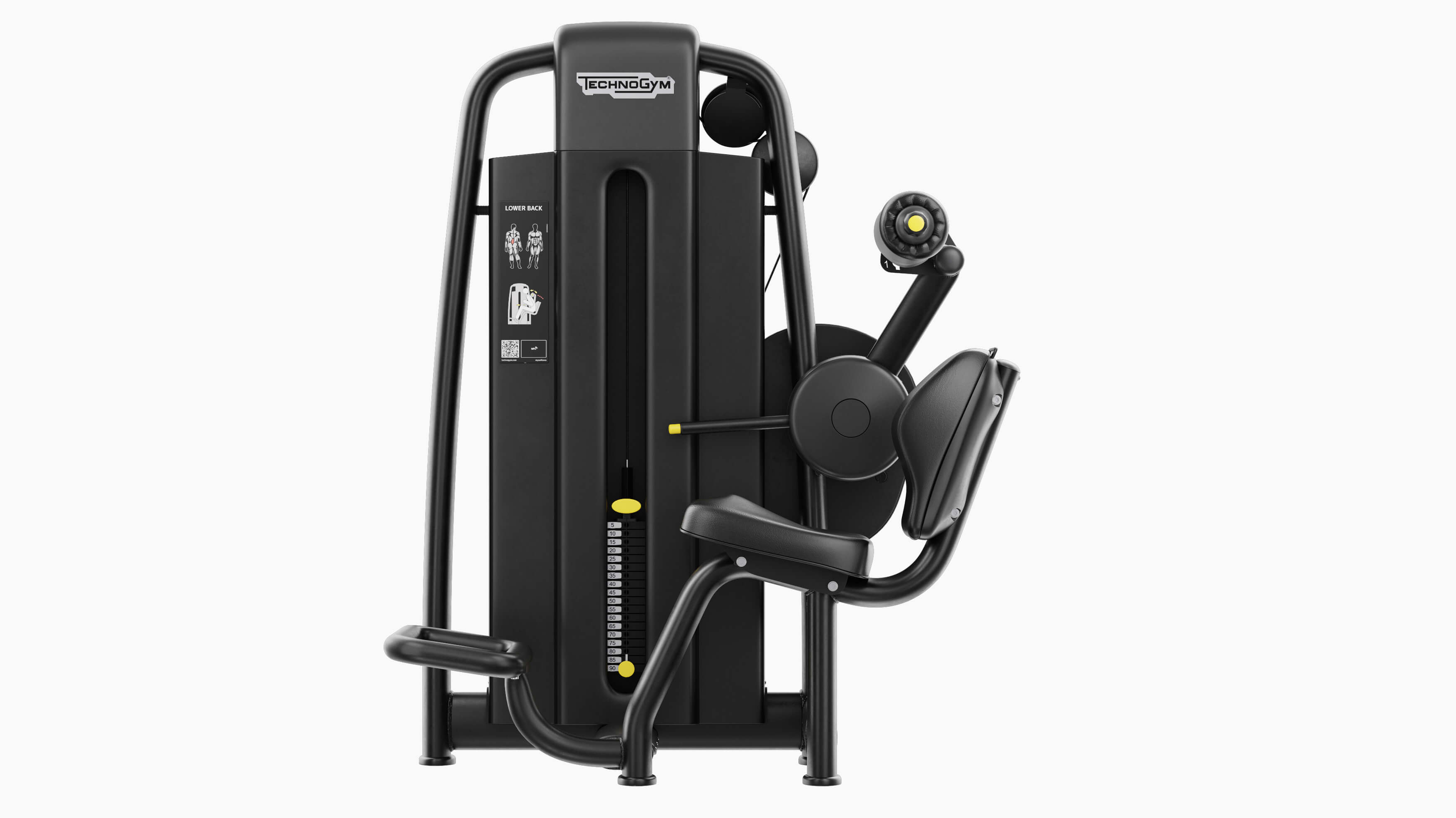 Technogym Selection 700 - Lower Back 3D Model by Ambi3d