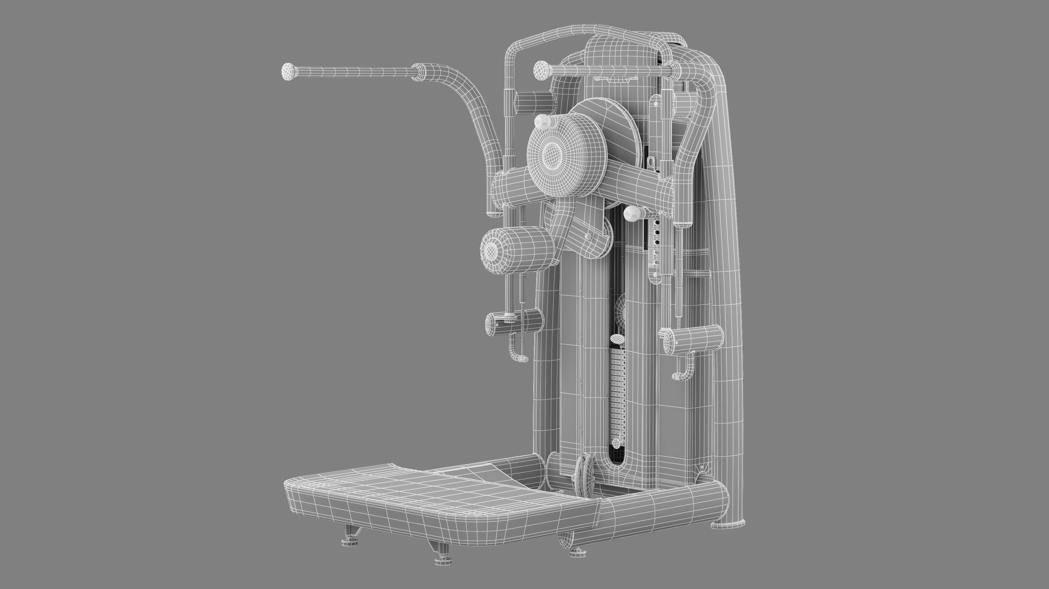Technogym Selection 700 - Multi Hip 3D Model by Ambi3d