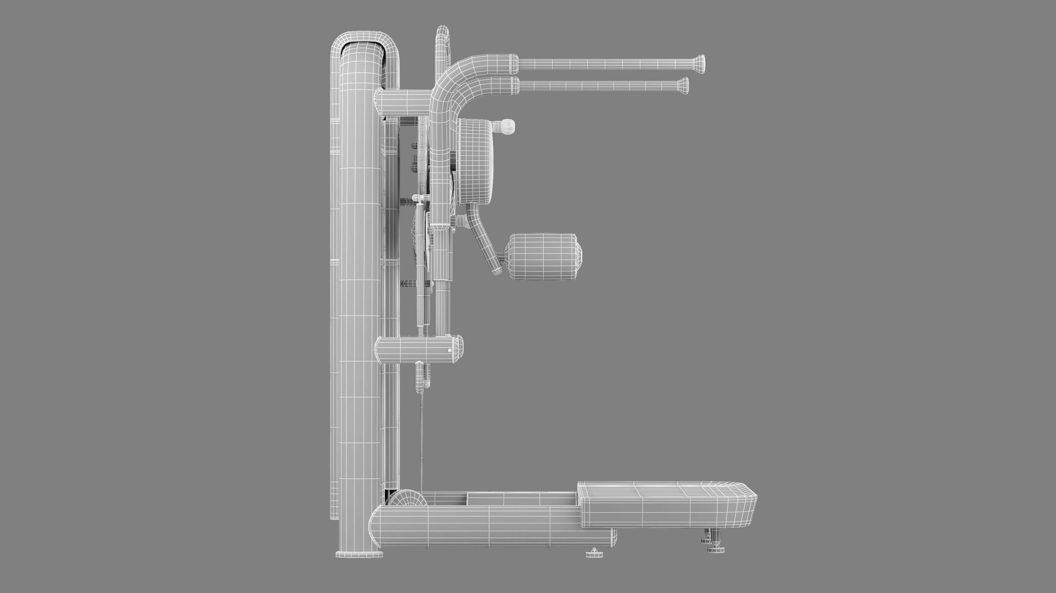 Technogym Selection 700 - Multi Hip 3D Model by Ambi3d