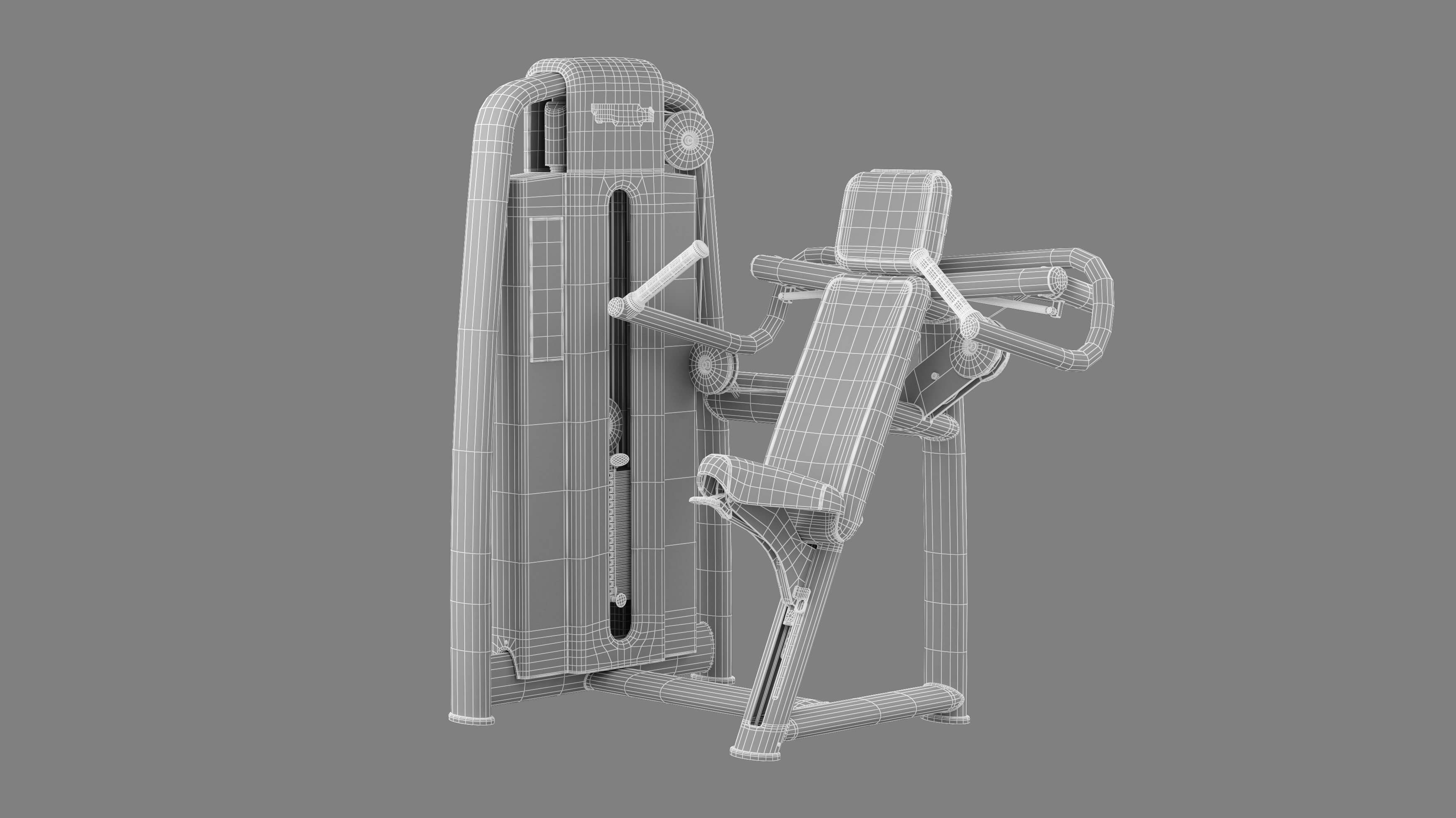 Technogym Selection 700 - Shoulder 3D Model by Ambi3d