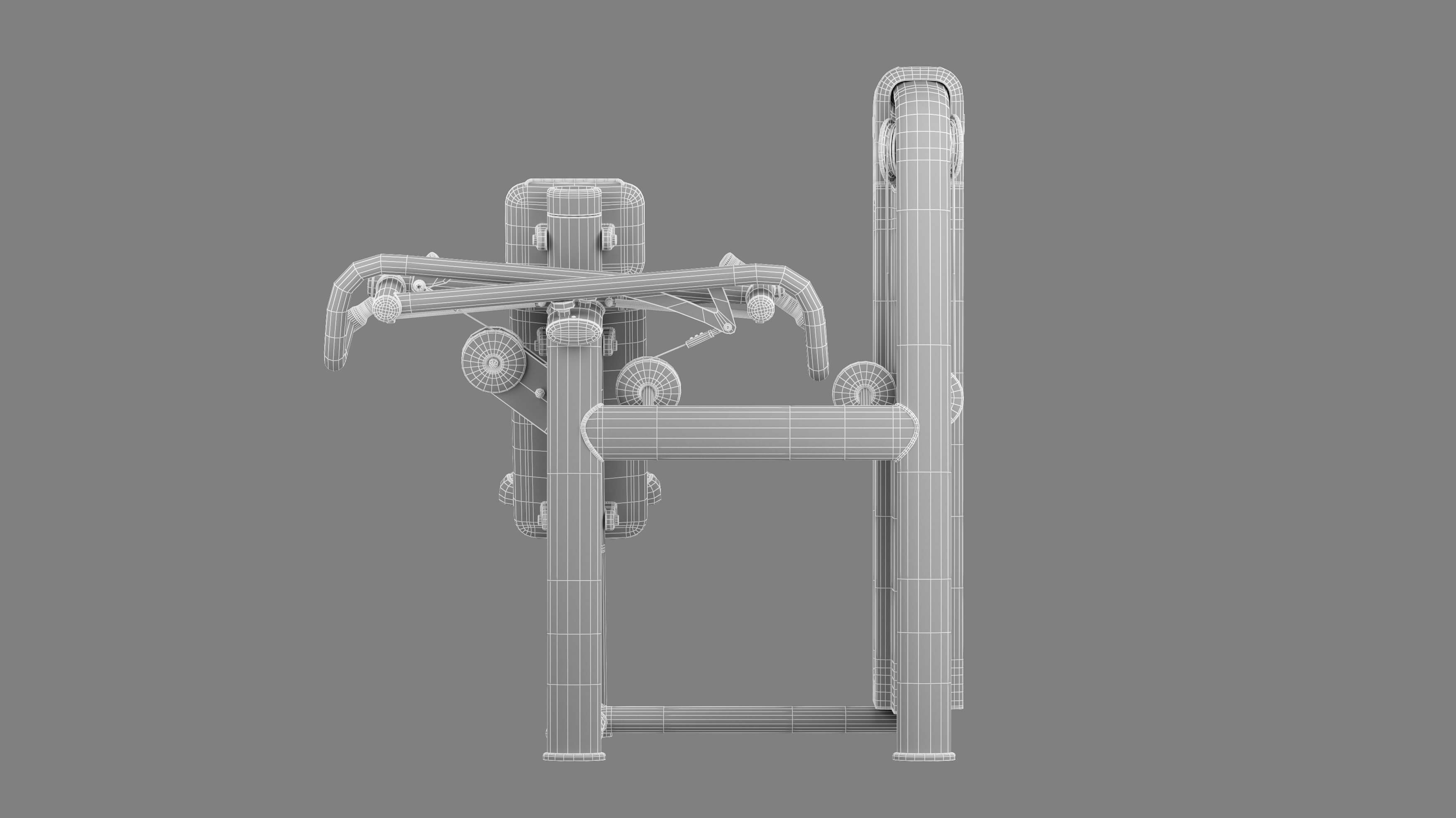 Technogym Selection 700 - Shoulder 3D Model by Ambi3d