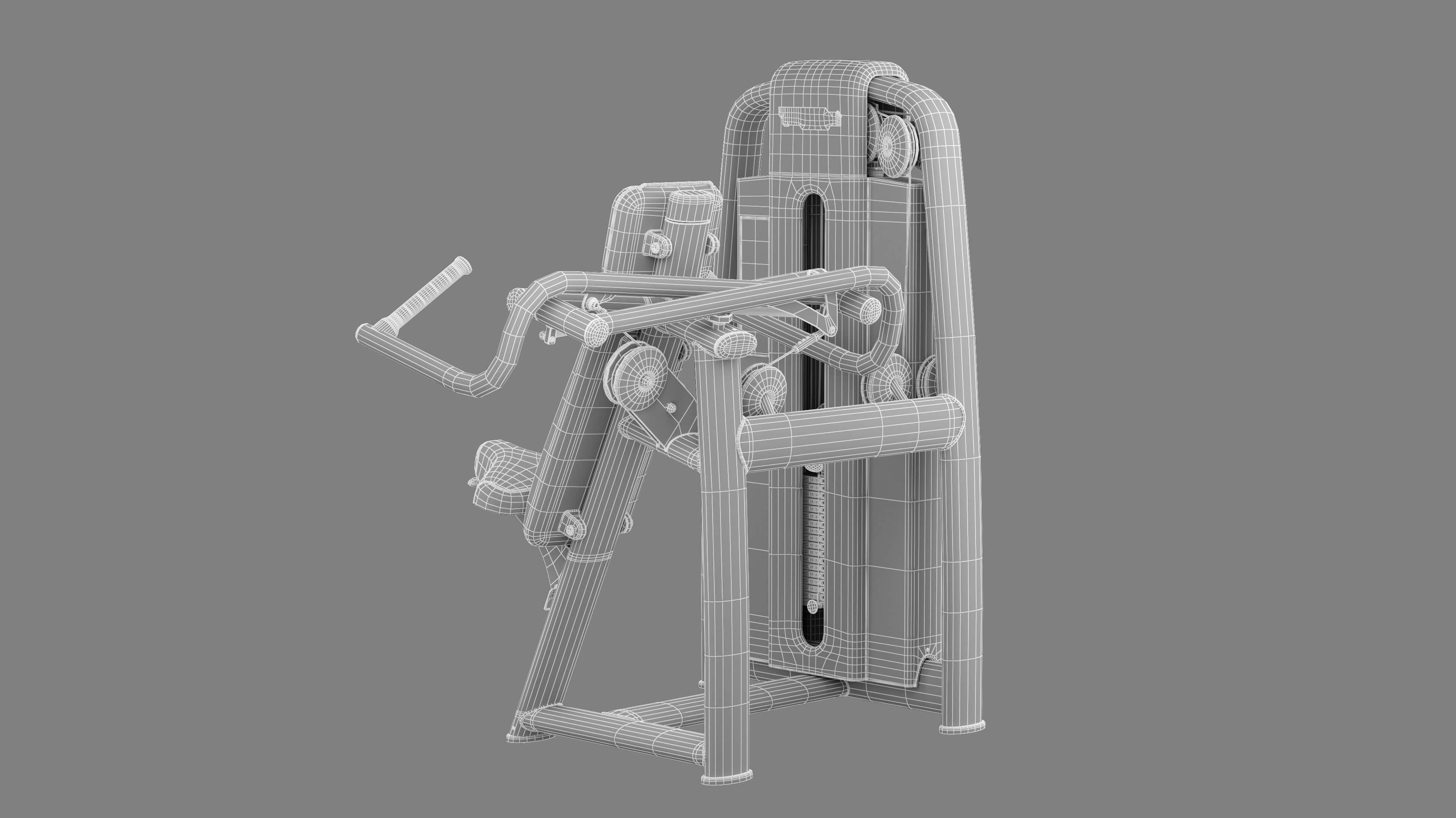Technogym Selection 700 - Shoulder 3D Model by Ambi3d