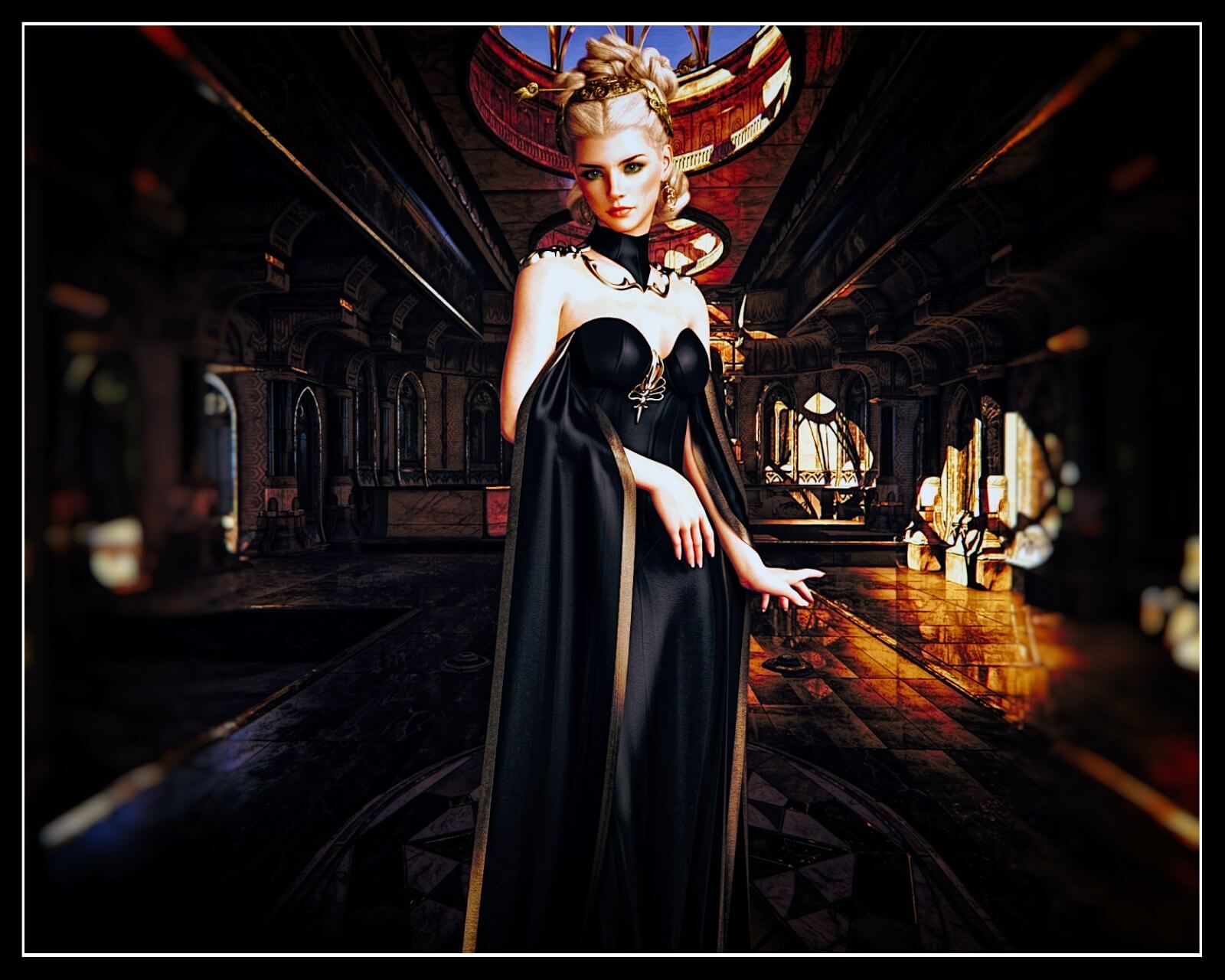 Irulan 3D Render, Digital Art by Ambient Vibe