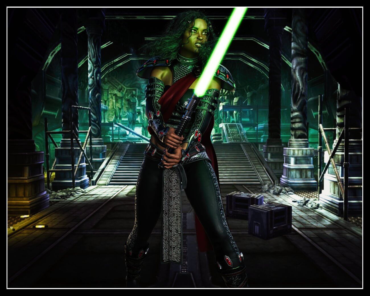 Try Me 3D Render, Digital Art by Ambient Vibe