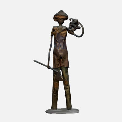 Lenhador – Stylized Organic Character Sculpture - 3D Model by amfarm