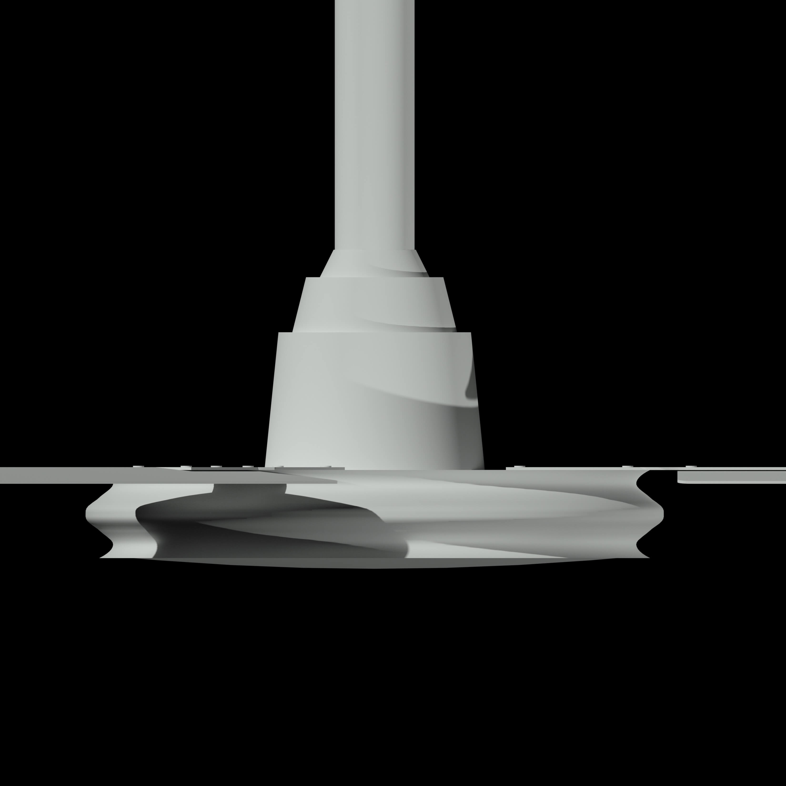 Air circulation Ceiling Fan - 3D Model by amirgolnezhad