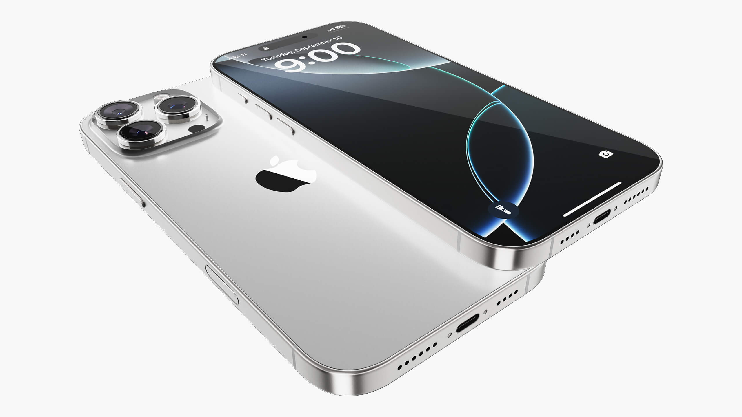 iPhone 16 Pro Max White Titanium - 3D Model by amirhs09
