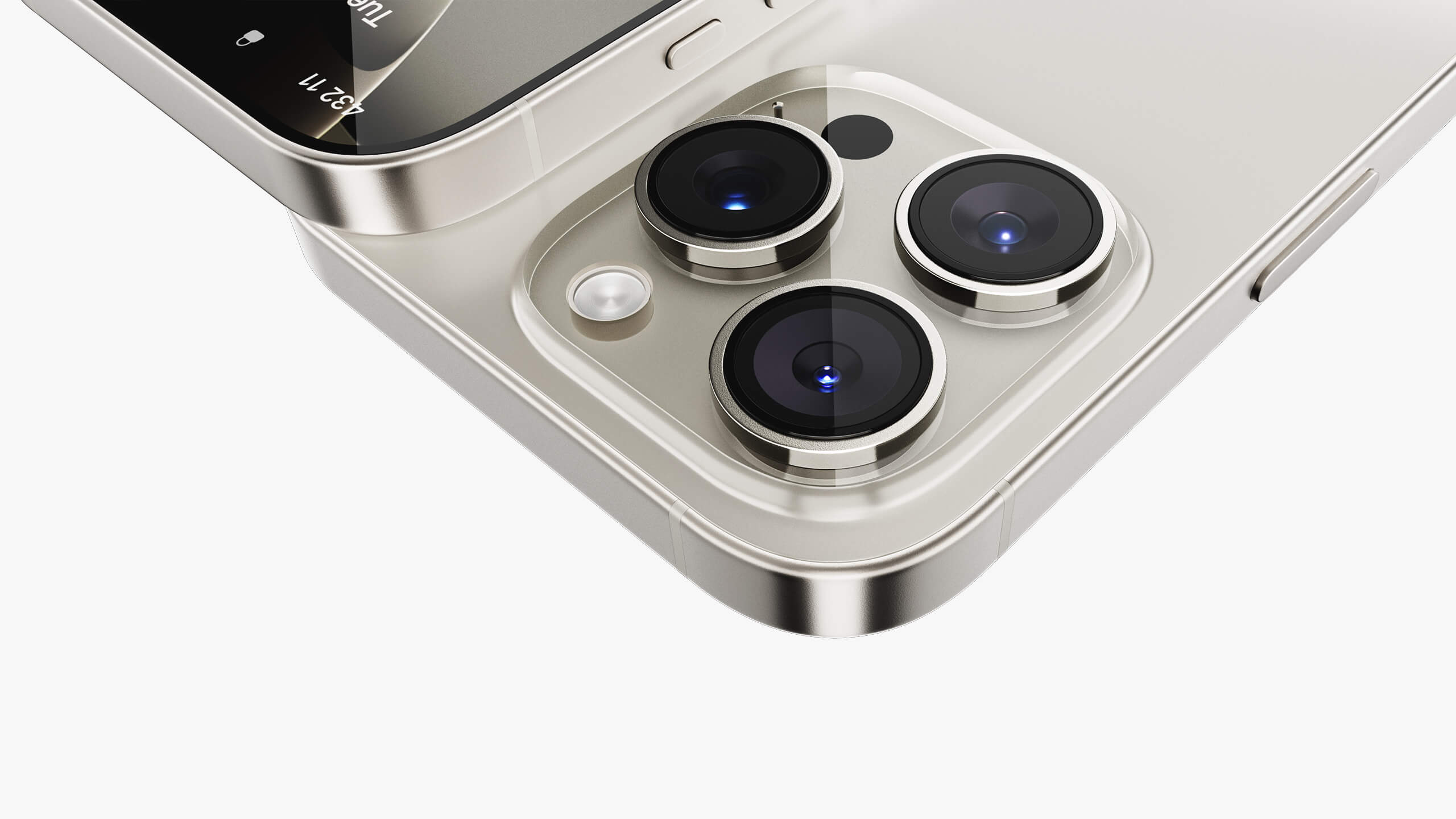 iPhone 16 Pro Natural Titanium - 3D Model by amirhs09