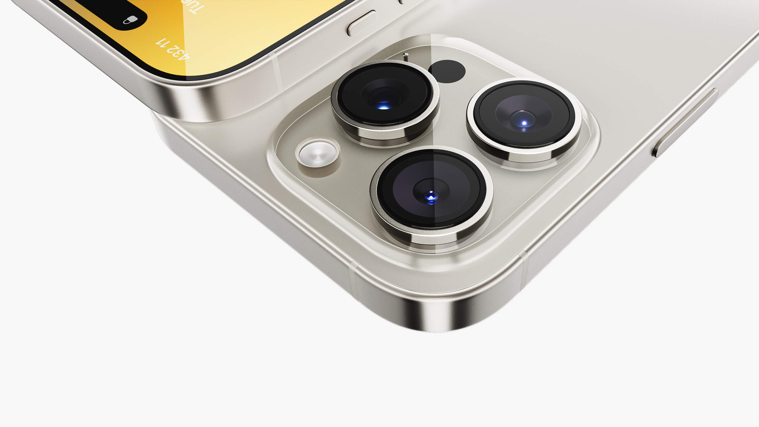 iPhone 16 Pro Natural Titanium - 3D Model by amirhs09