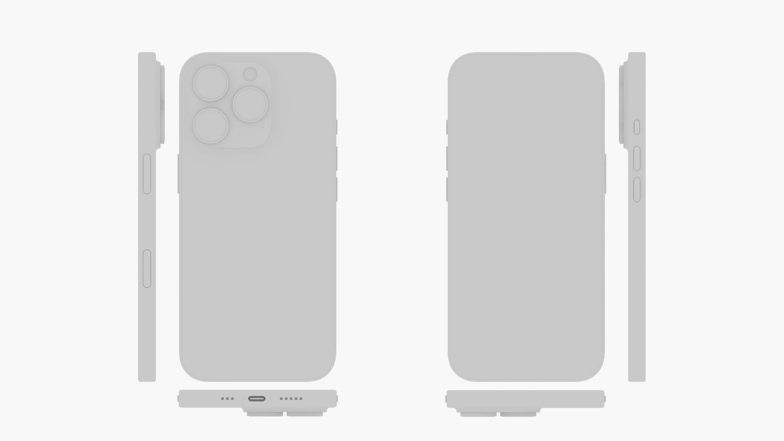 iPhone 16 Pro & Pro Max Black Titanium - 3D Model by amirhs09