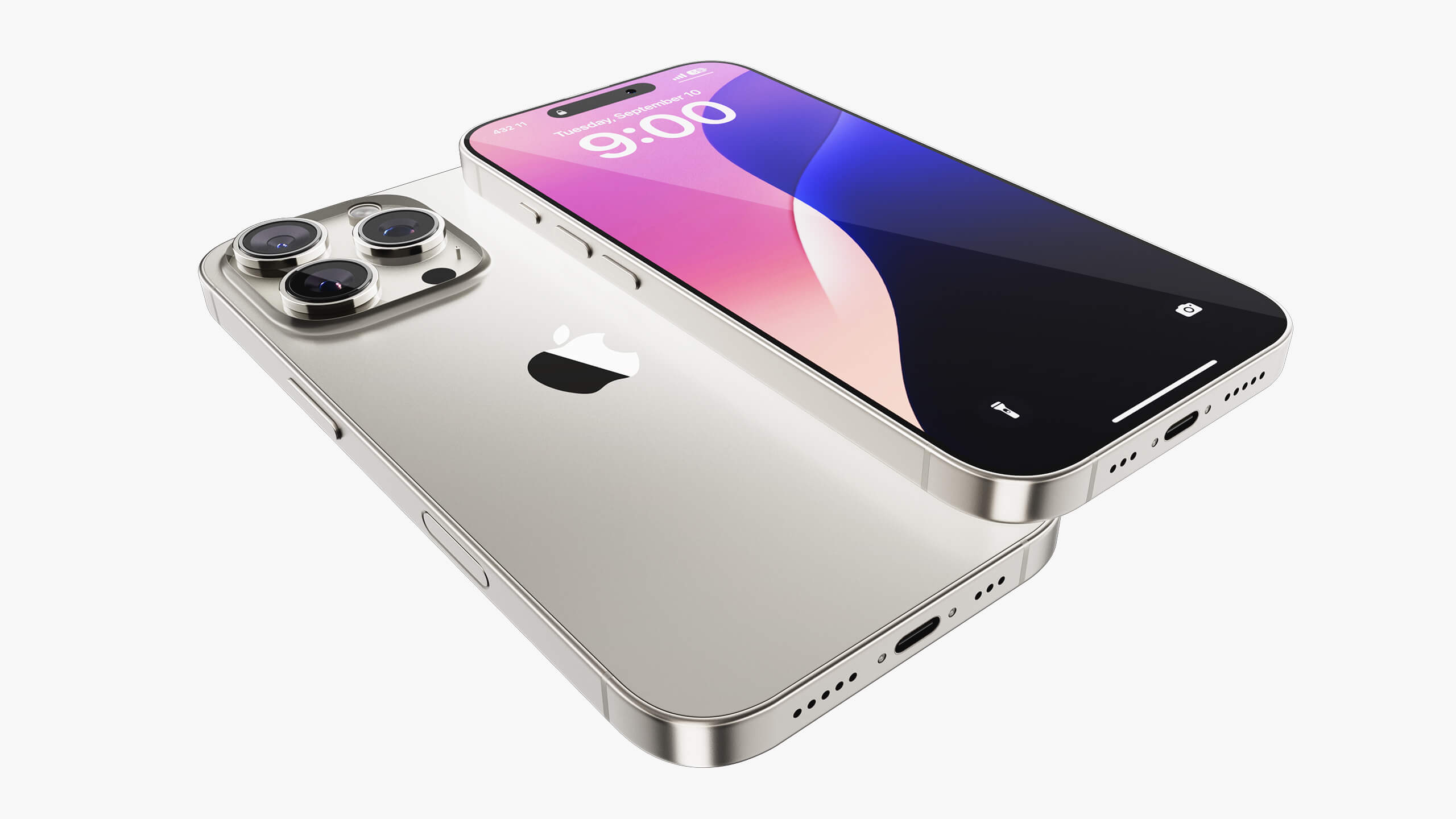 iPhone 16 Pro & Pro Max Natural Titanium - 3D Model by amirhs09