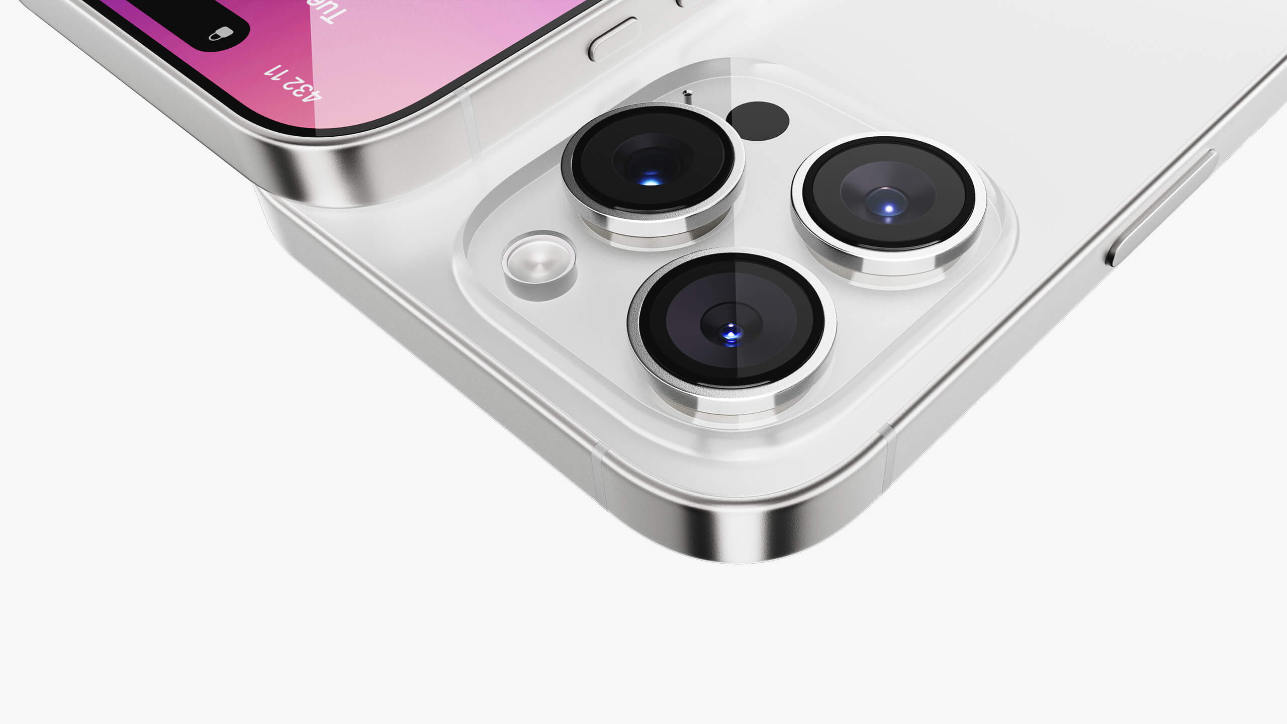 iPhone 16 Pro White Titanium - 3D Model by amirhs09