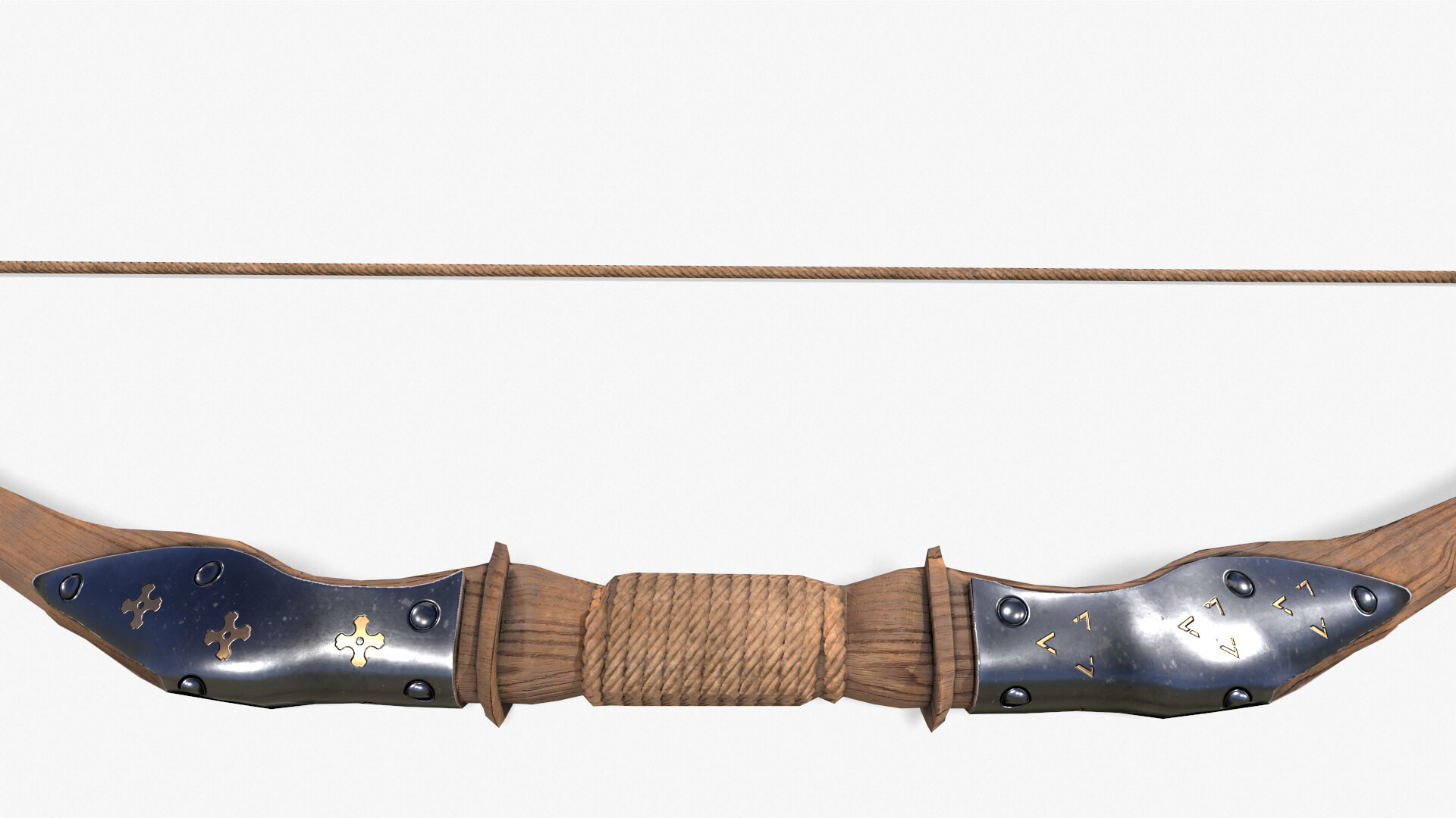 Bow Low Poly - 3D Model by Amistat