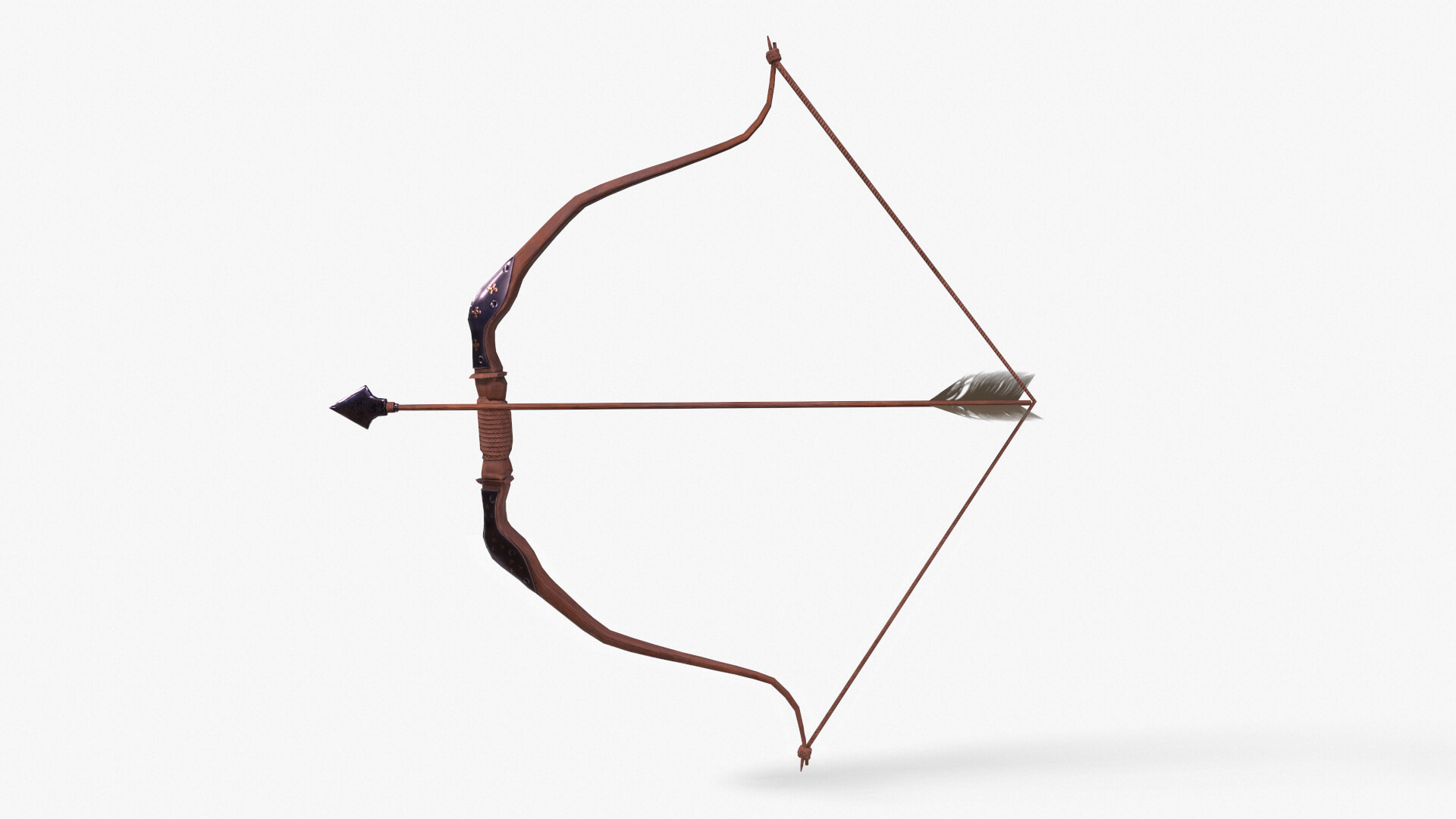 Bow Low Poly - 3D Model by Amistat