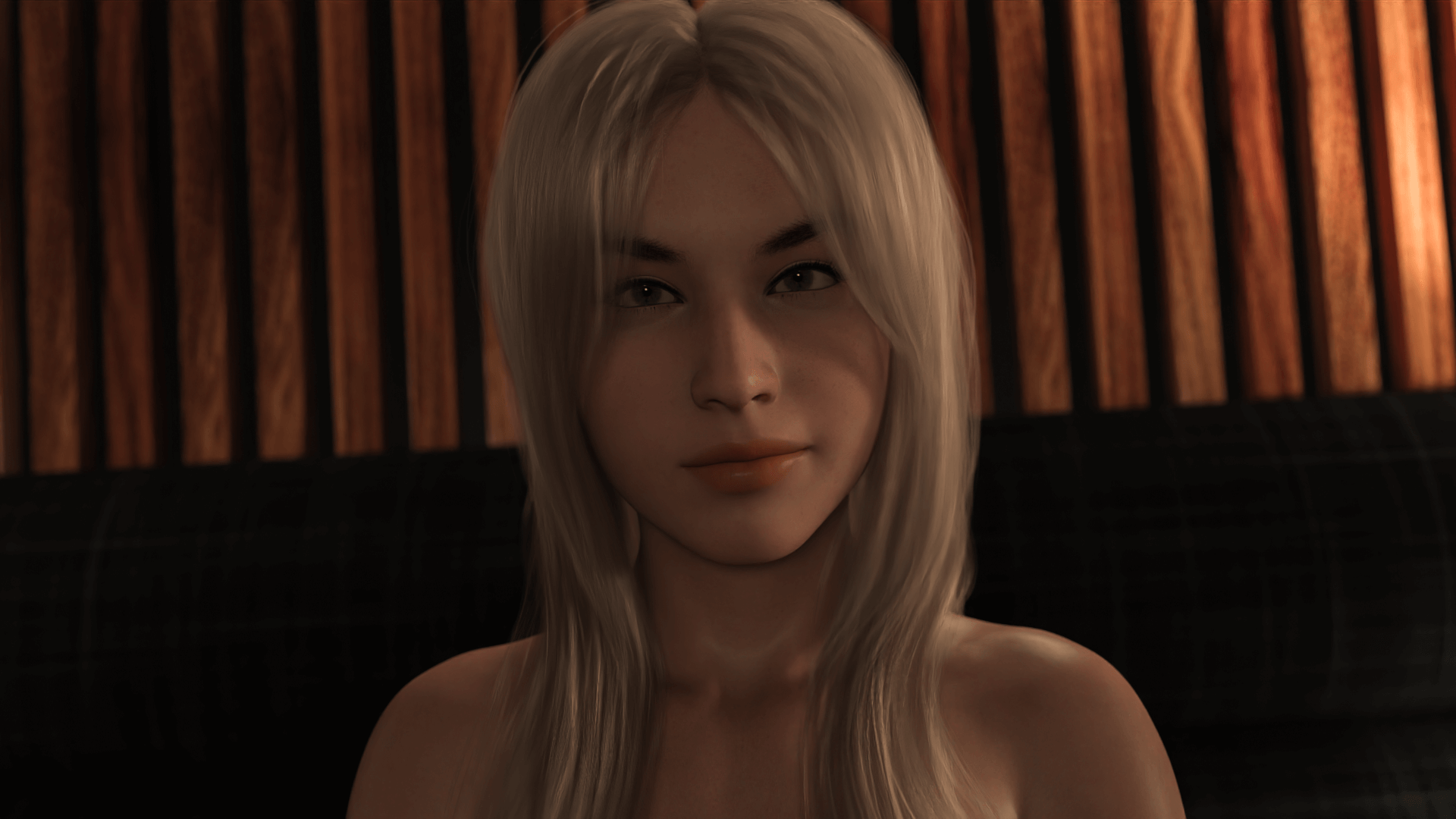 Interior Night Lighting Practice 3D Render by AmomynousGames