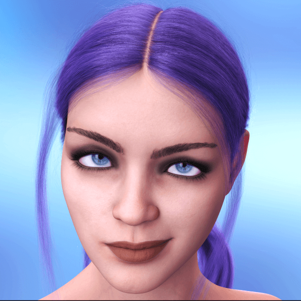 Maria at the Beach 3D Render | RenderHub Gallery