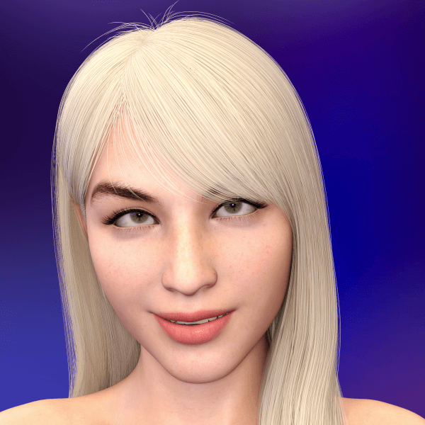 Nikki - In Bed Series #3 3D Render | RenderHub Gallery