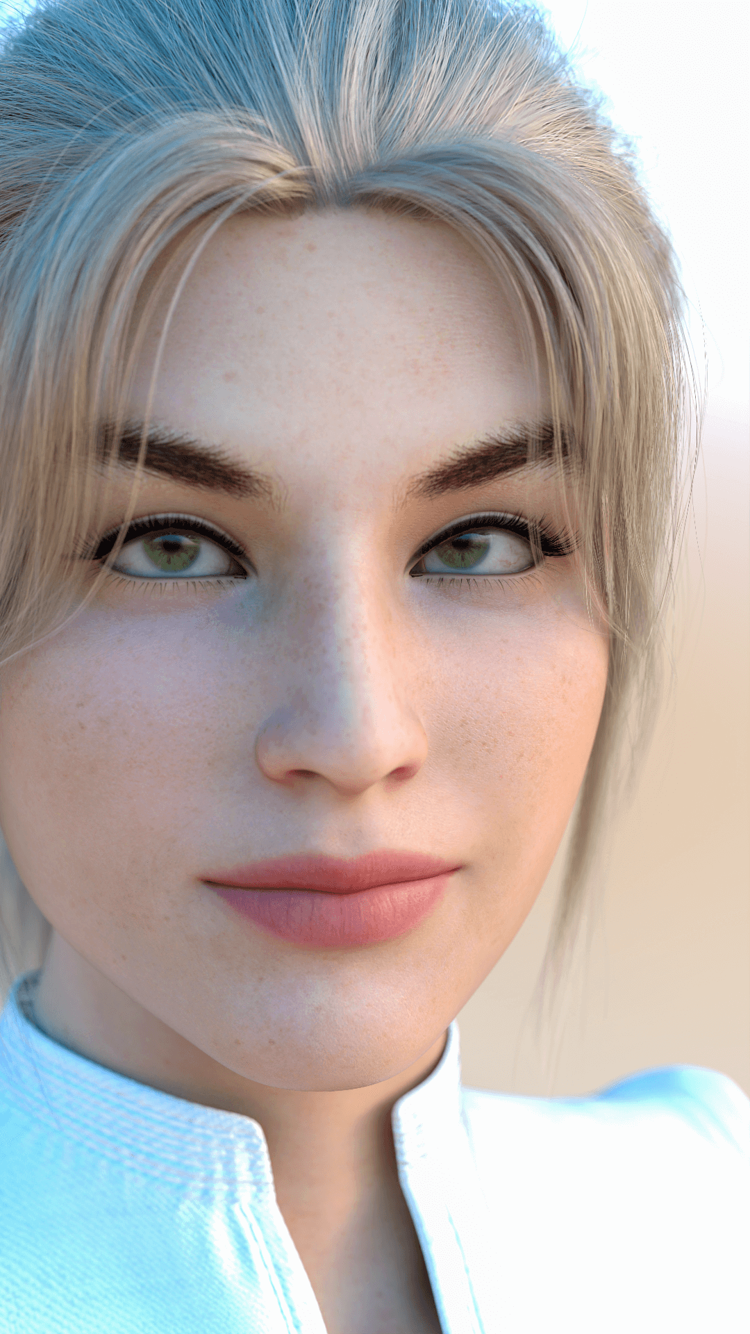 Nikki Portrait 3D Render | RenderHub Gallery